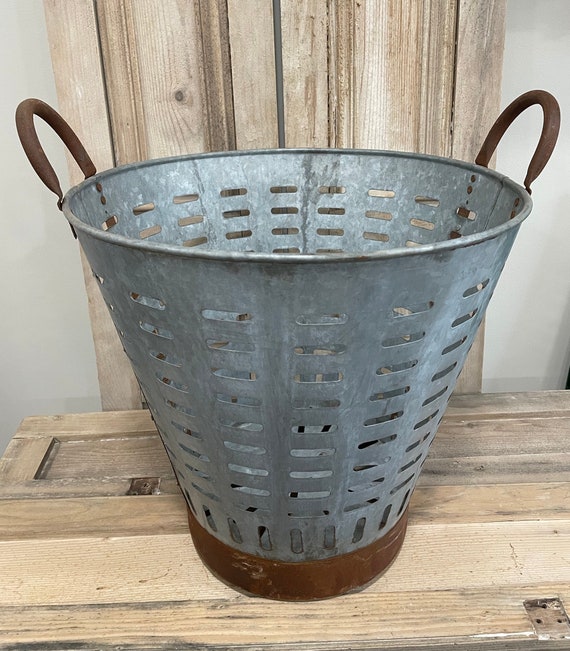 Antique Olive Buckets
