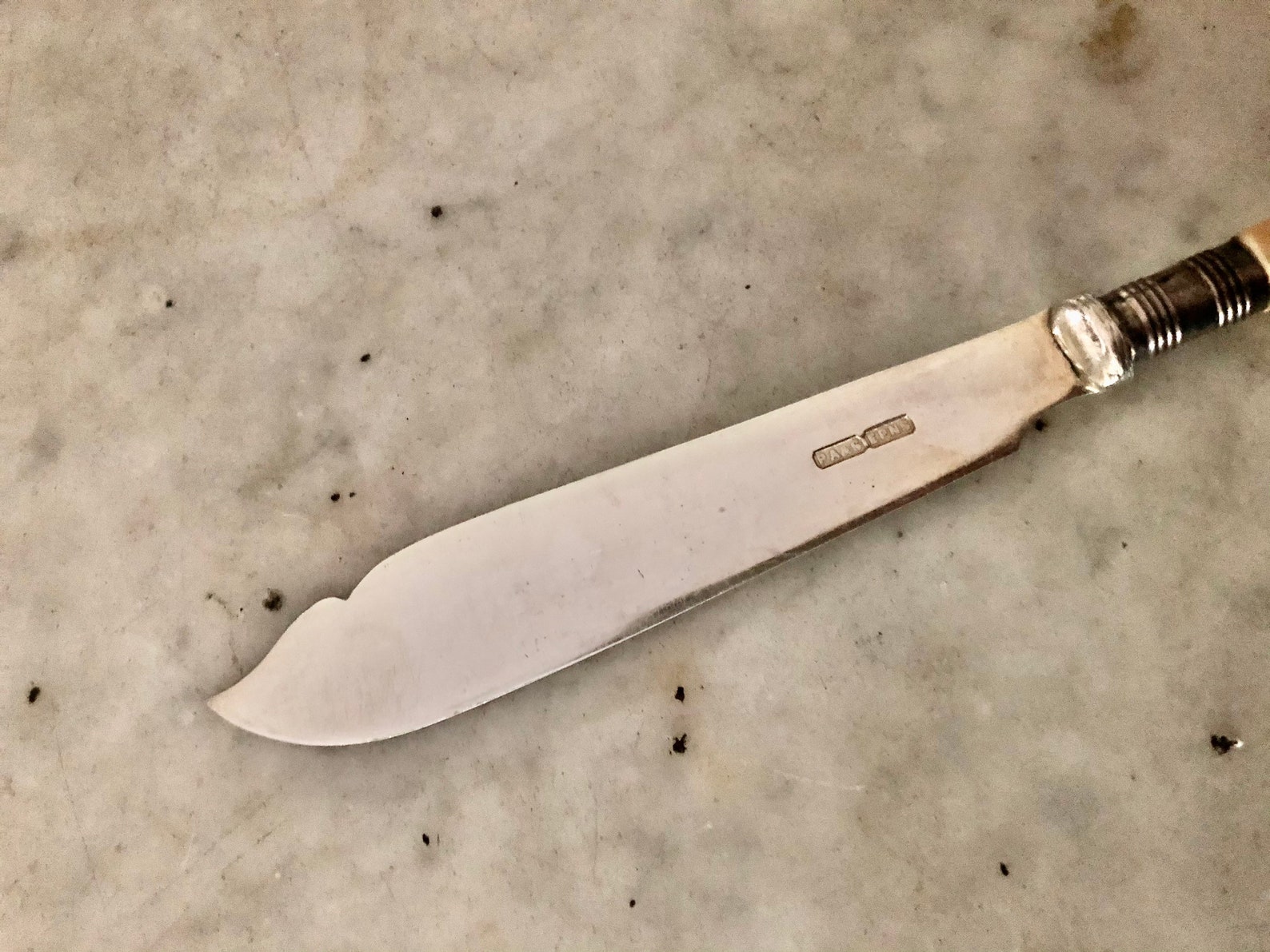 Philip Ashberry & Sons Faux Bone Fish Knives and Forks | Silver Plated ...