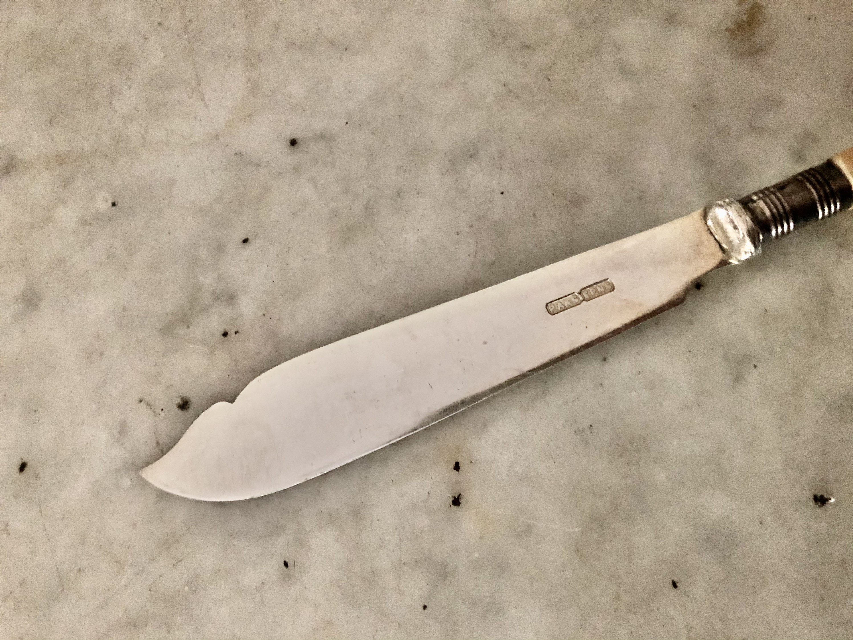 Philip Ashberry & Sons Faux Bone Fish Knives and Forks | Silver Plated ...