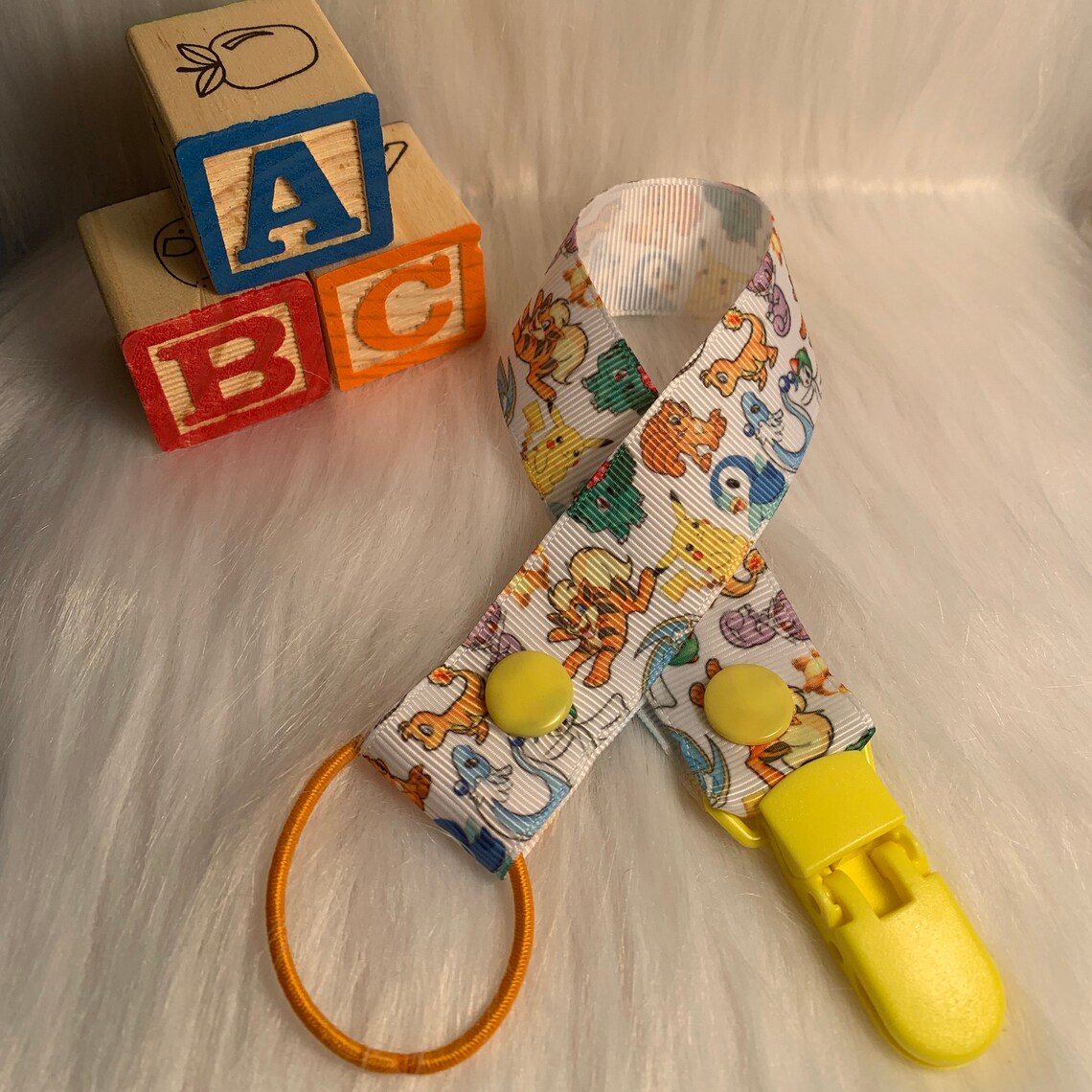 Build Your Own Pokemon Pacifier Clip | Etsy