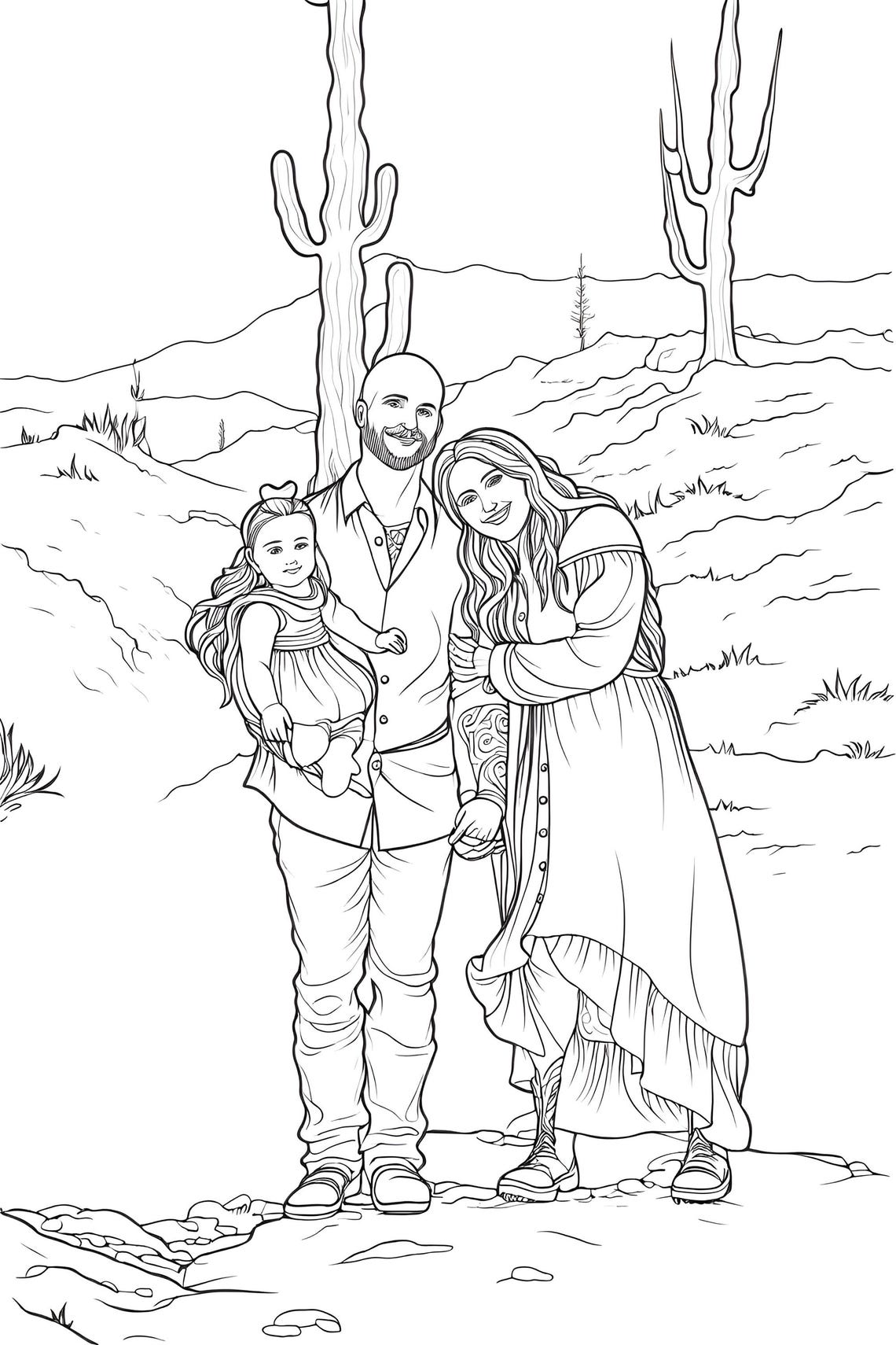 Customized Coloring Pages - Etsy