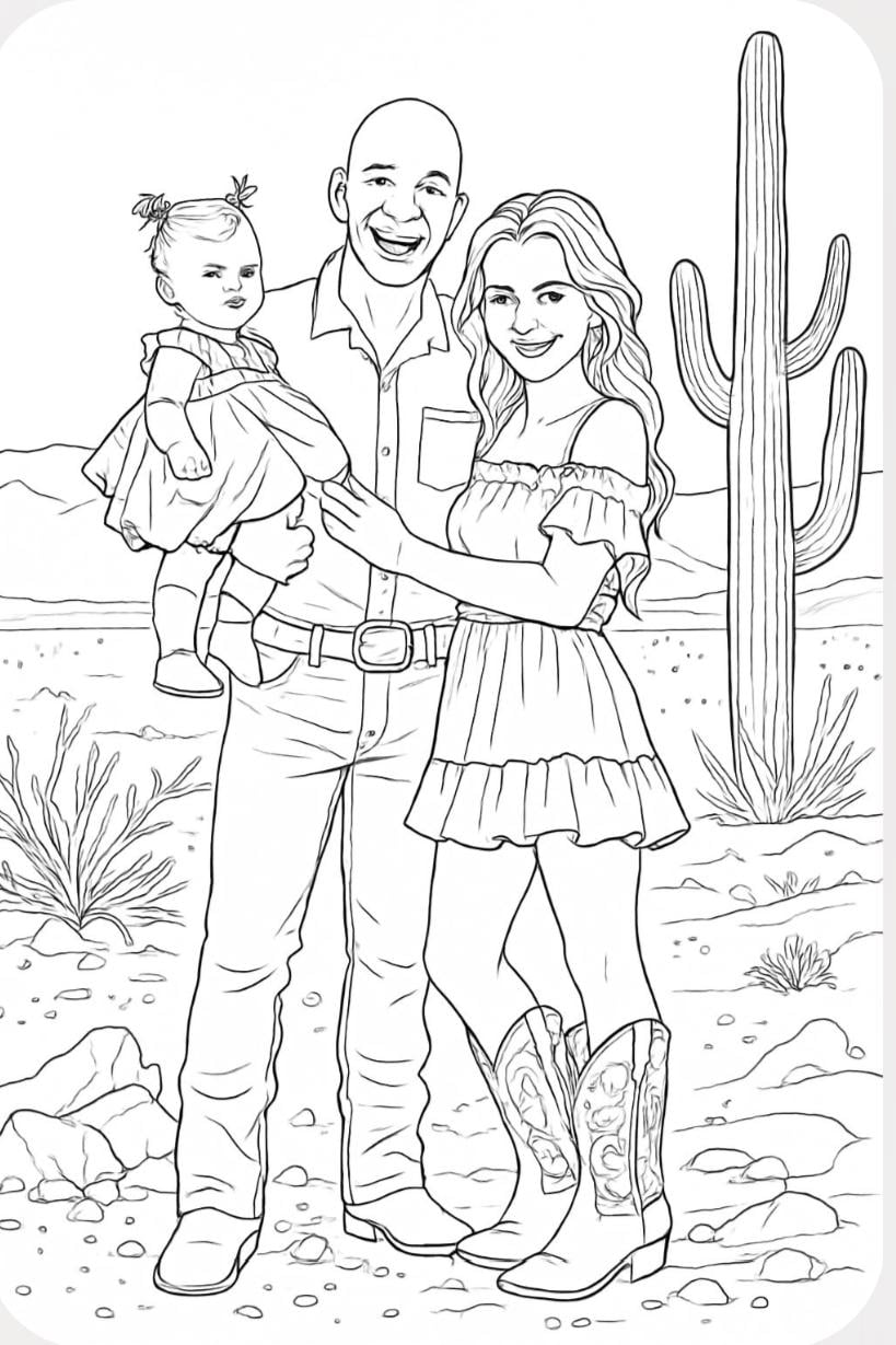 Customized Coloring Pages - Etsy