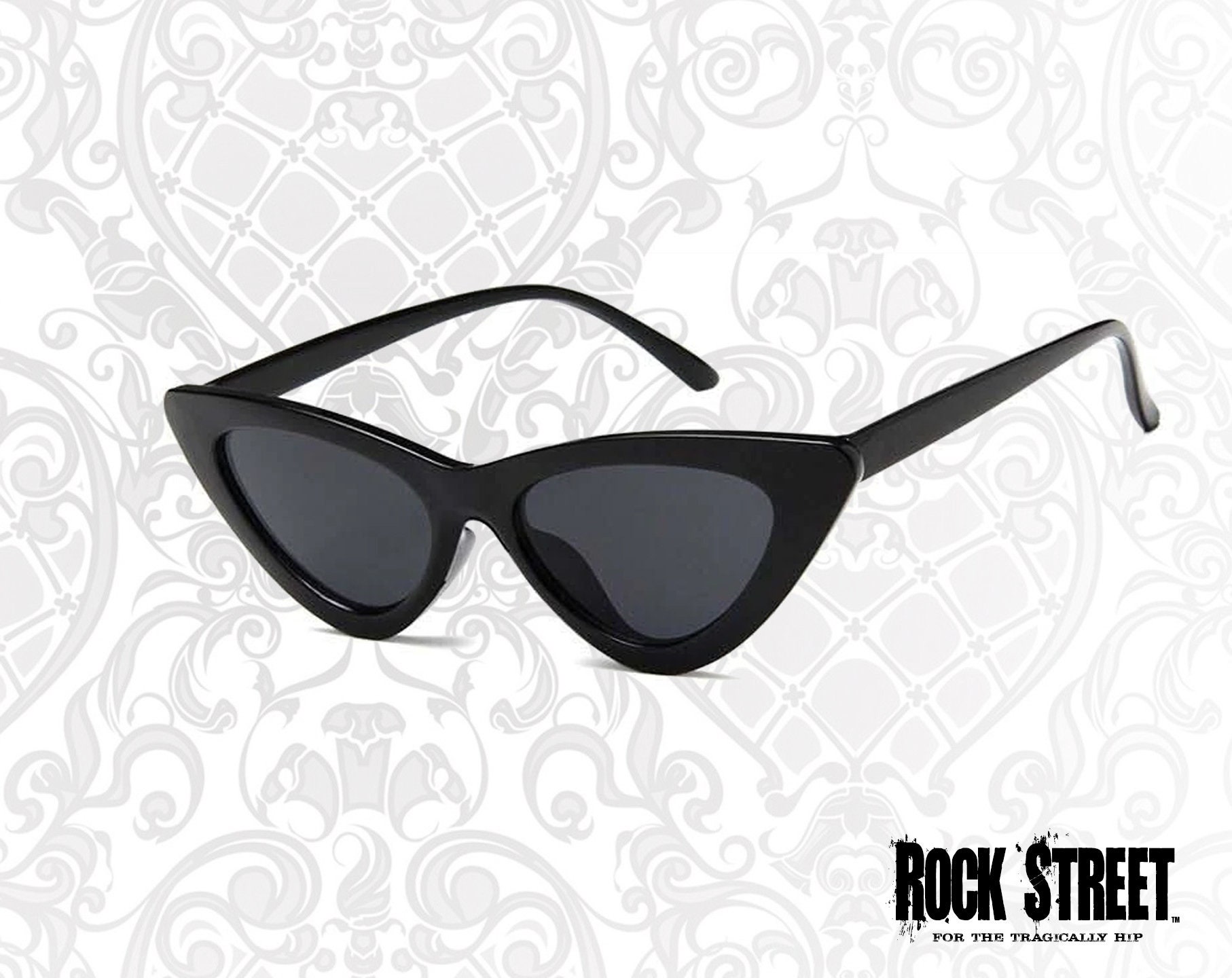 Black Retro Sunglasses