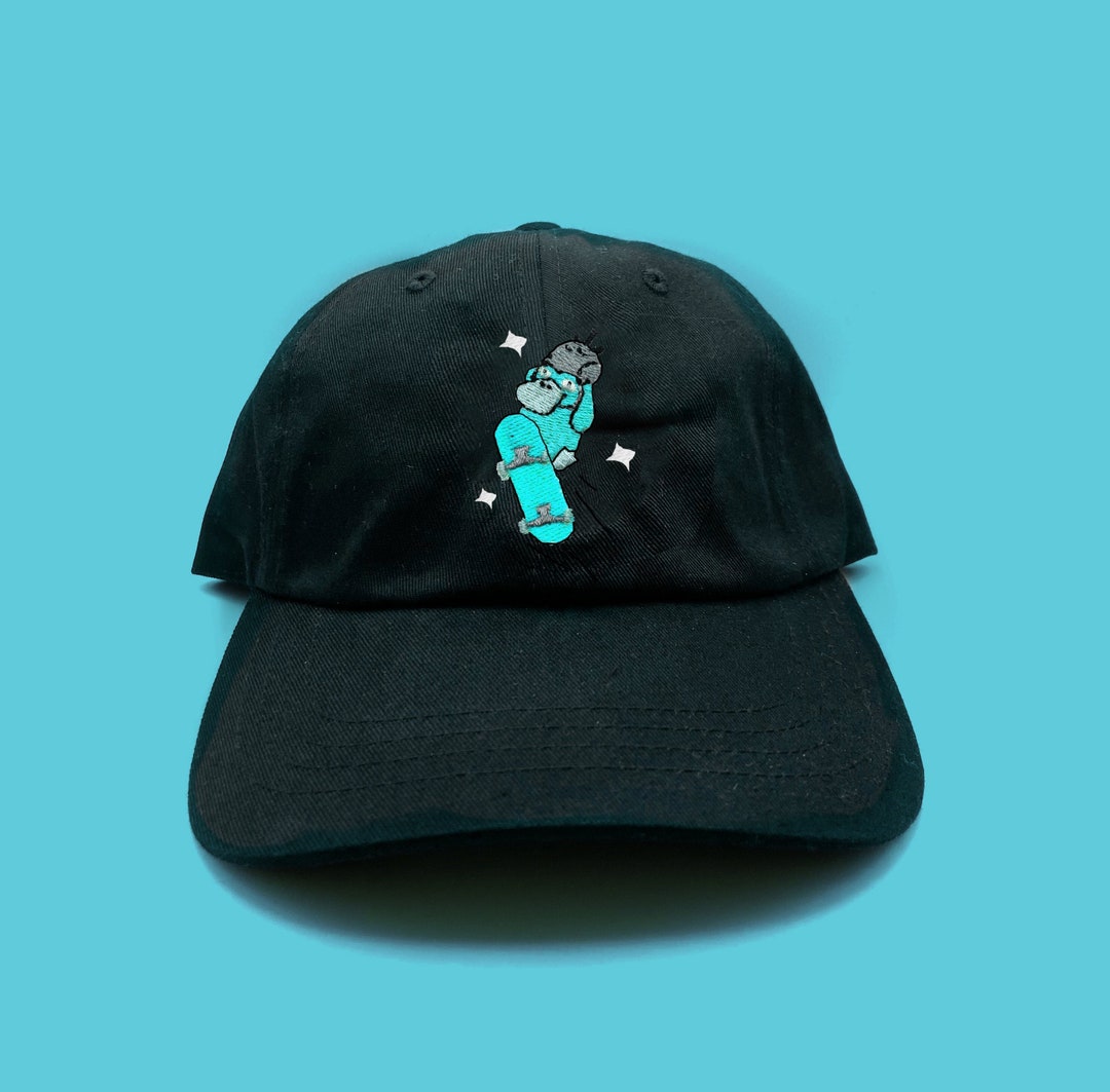 Shiny Sk8 Psyduck Dad Hat Pokémon Hat, Minimalistic, Gen 1, Nostalgic ...