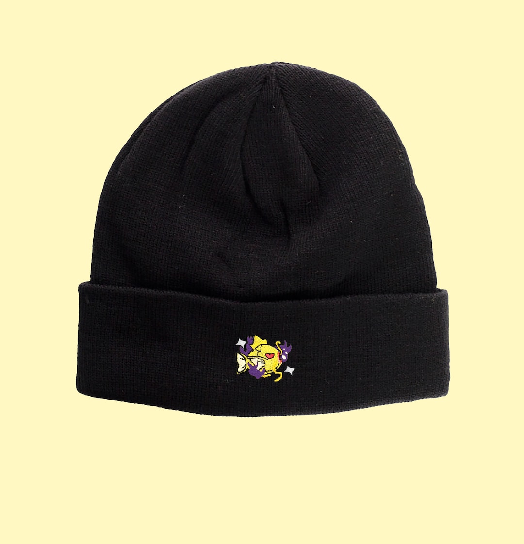 Shiny Magikarp Shadow Knit Beanie Pokemon Minimalistic - Etsy