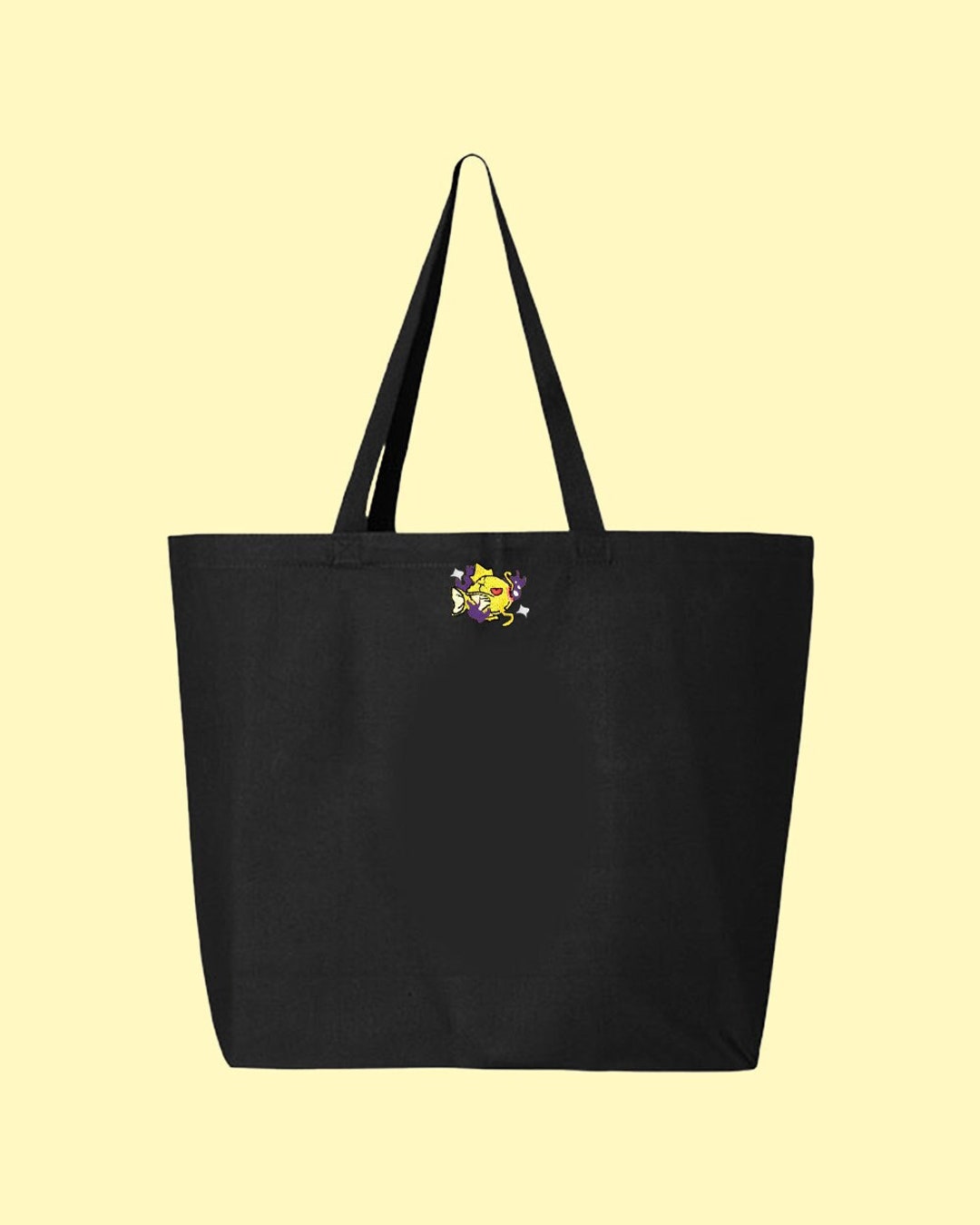 Magikarp Shadow Shiny Pokemon Embroidered Tote Bag Made in USA - Etsy