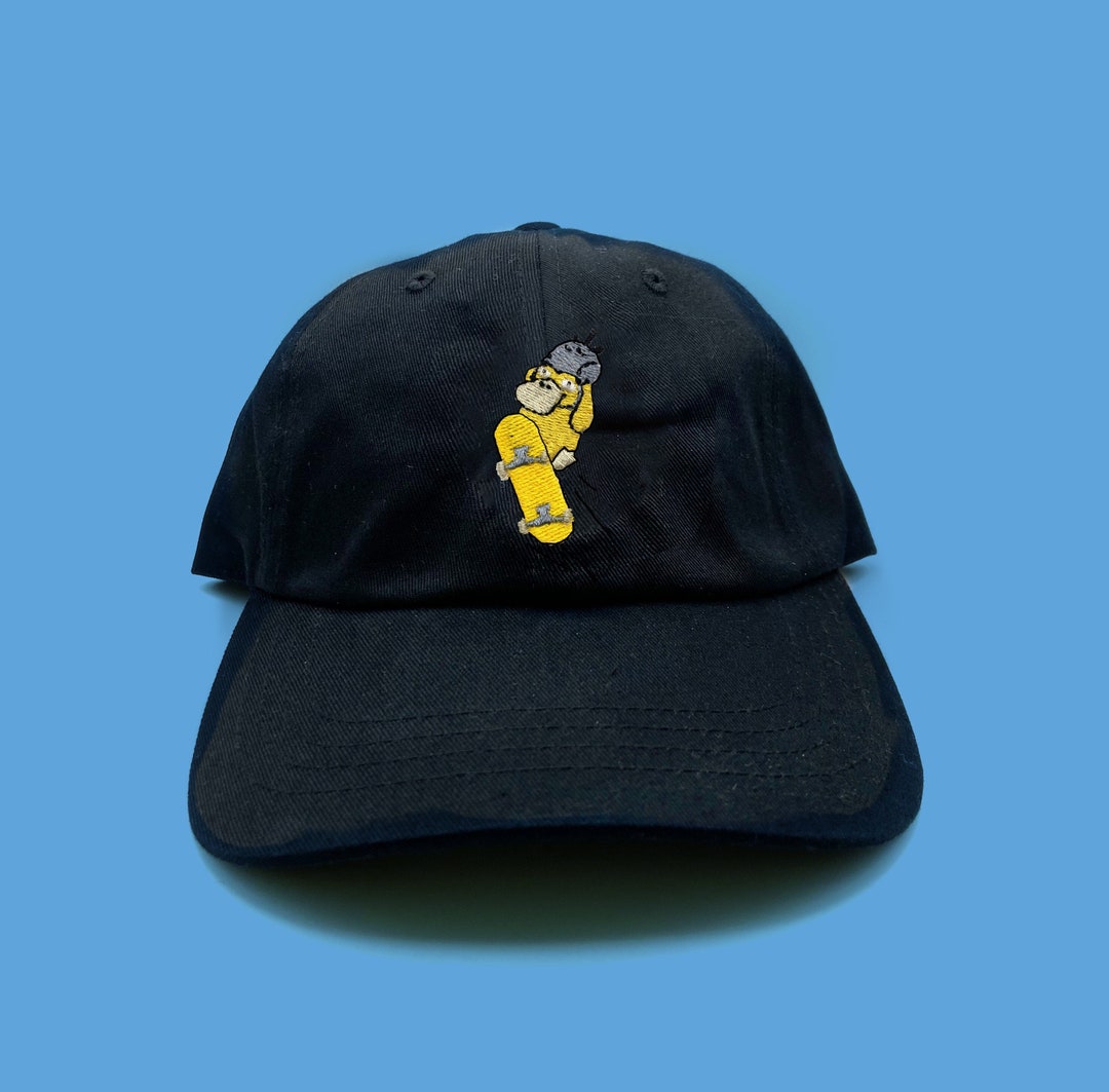 Sk8 Psyduck Dad Hat Pokémon Minimalistic, Gen 1, Nostalgic Fashionable ...