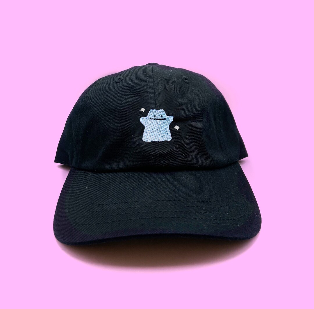 Shiny Ditto Dad Hat Pokemon Minimalistic, Gen 1, Nostalgic Fashionable ...