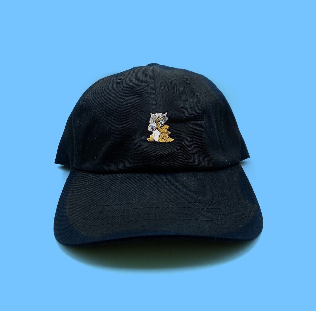 Cubone Dad Hat Pokémon Minimalistic, Gen 1, Nostalgic Fashionable Cute ...