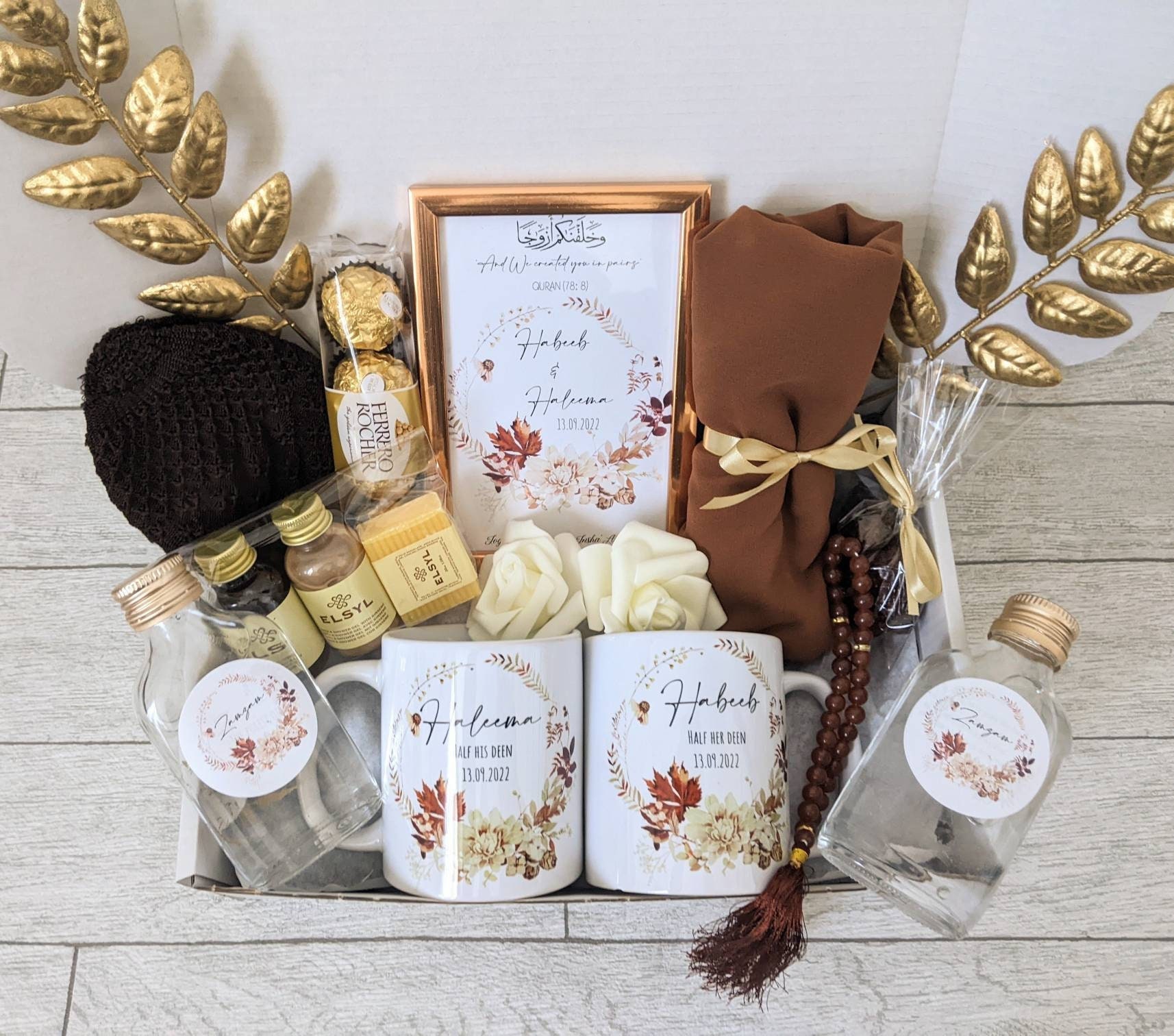 His and Hers Islamic Wedding Hamper/islamic Wedding - Etsy UK