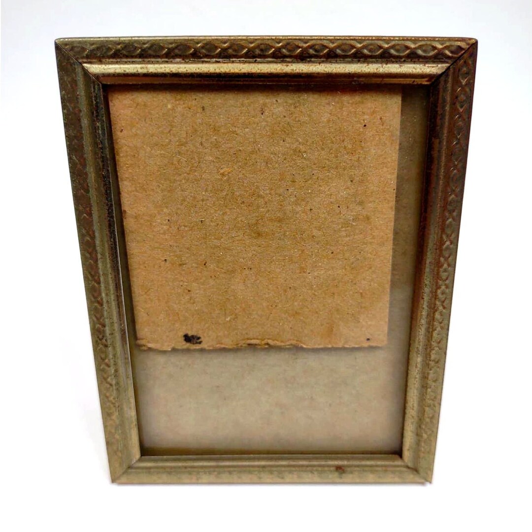 Vintage Gold Tone Metal Ornate Classic Art Deco Picture Frame 4x3 W ...