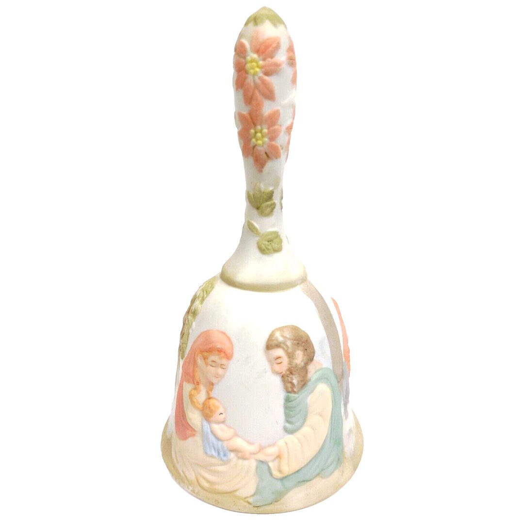 Vintage 1982 Lefton Nativity Bell Christopher Collection Come - Etsy