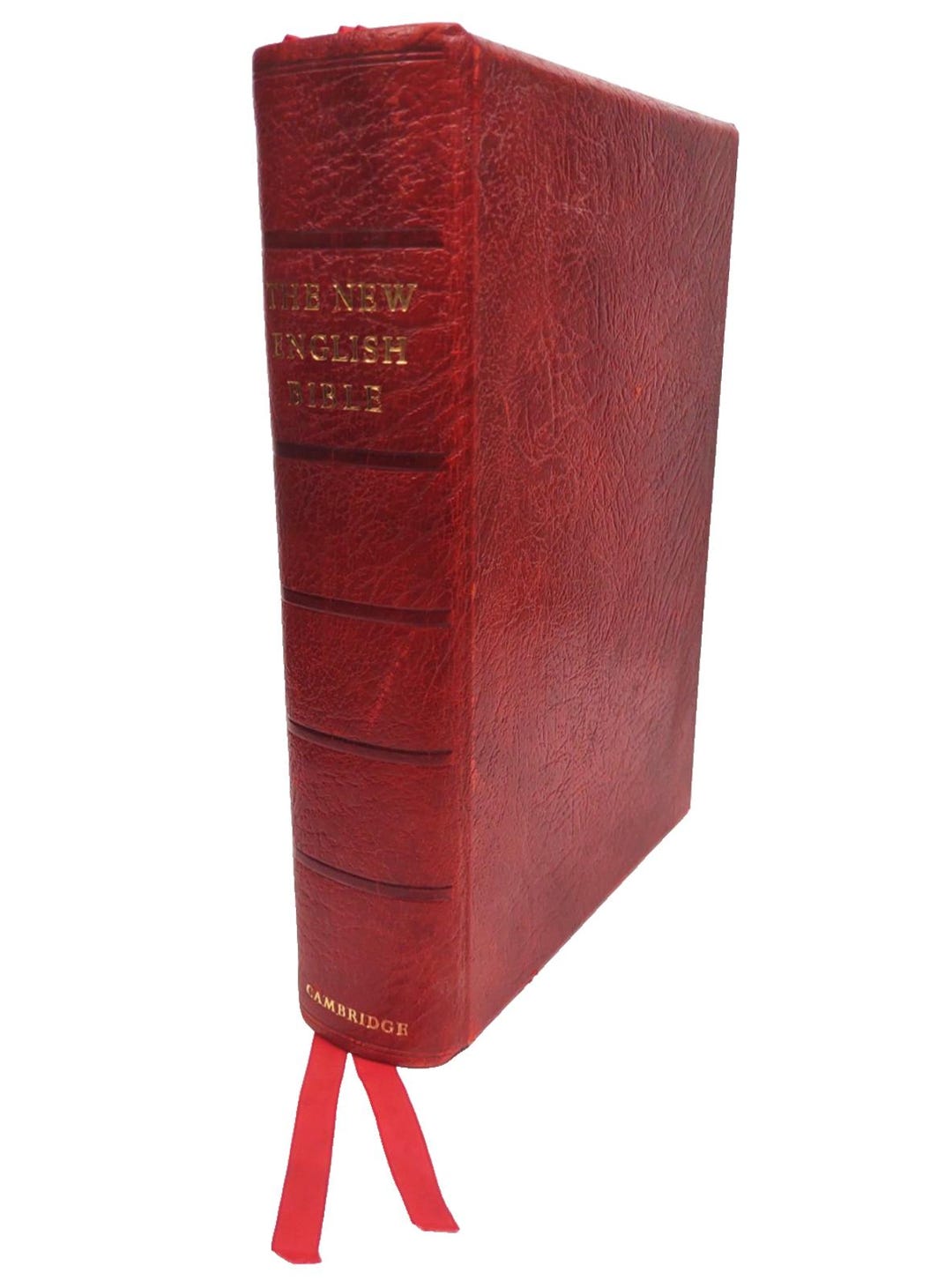 Cambridge NEB Pulpit Lectern New English Bible Leather Water Buffalo ...