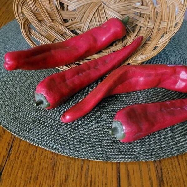 Ceramic Chili Pepper Decor - Etsy