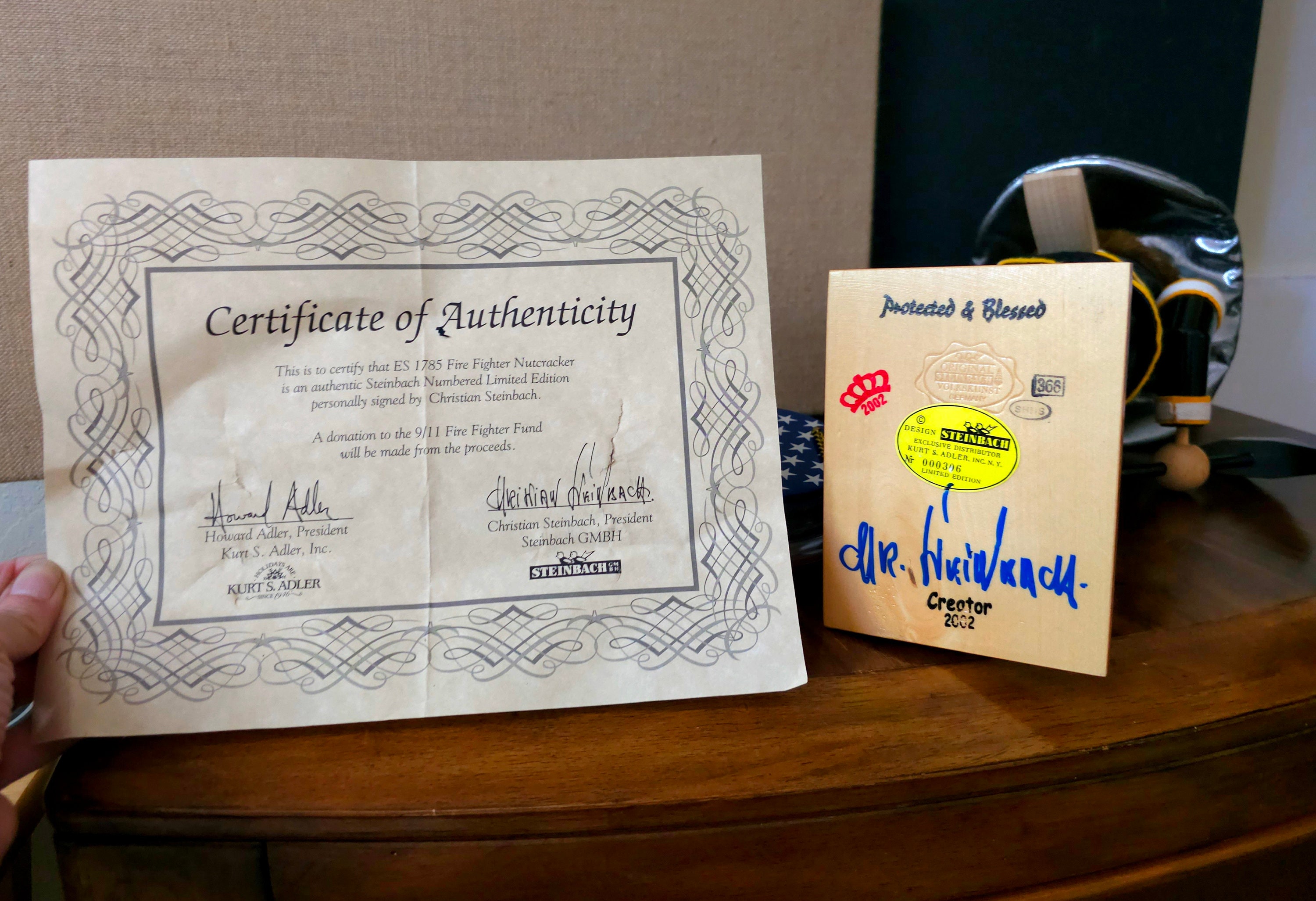 VERY RARE Cert. of Auth. & Signed Christian Steinbach Limited Ed. No ...