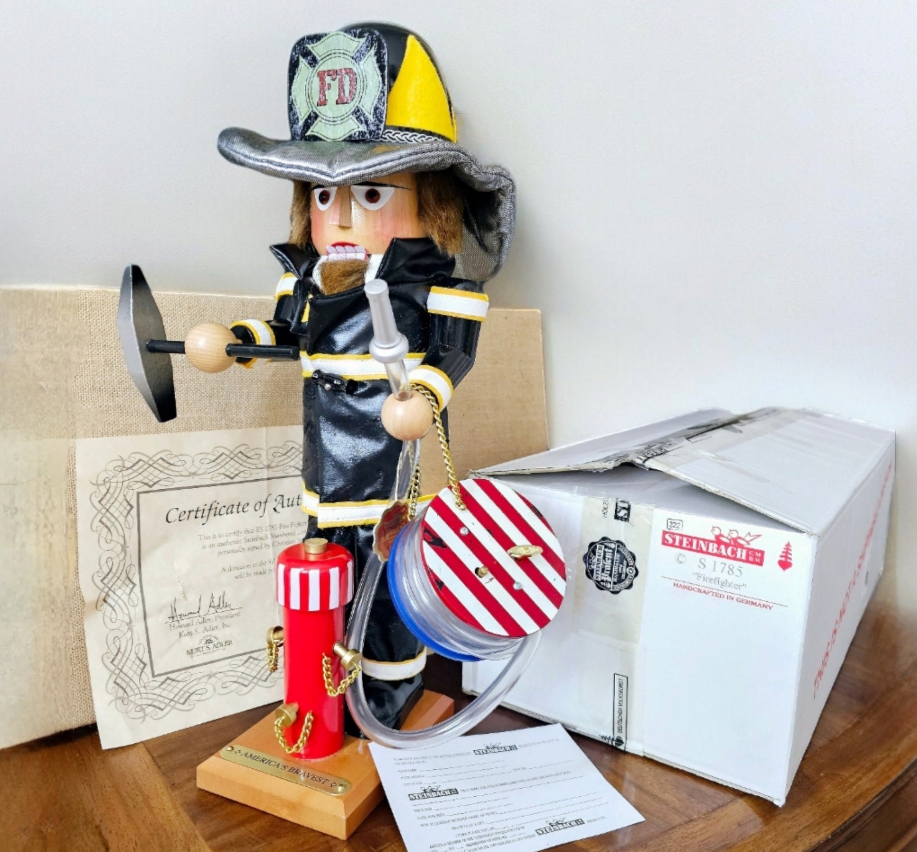 VERY RARE Cert. of Auth. & Signed Christian Steinbach Limited Ed. No ...