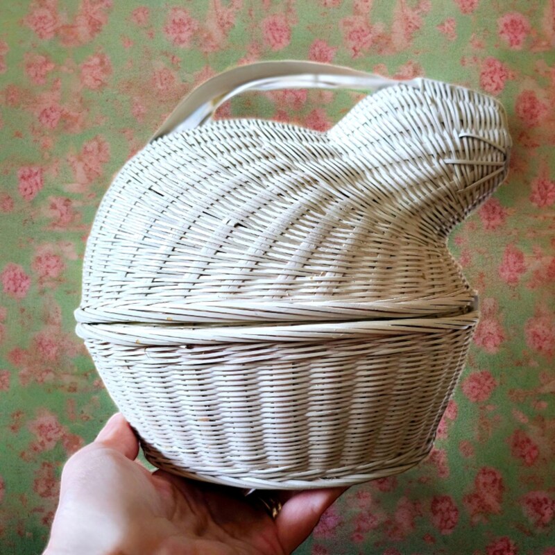 Wicker Bunny Rabbit - Etsy