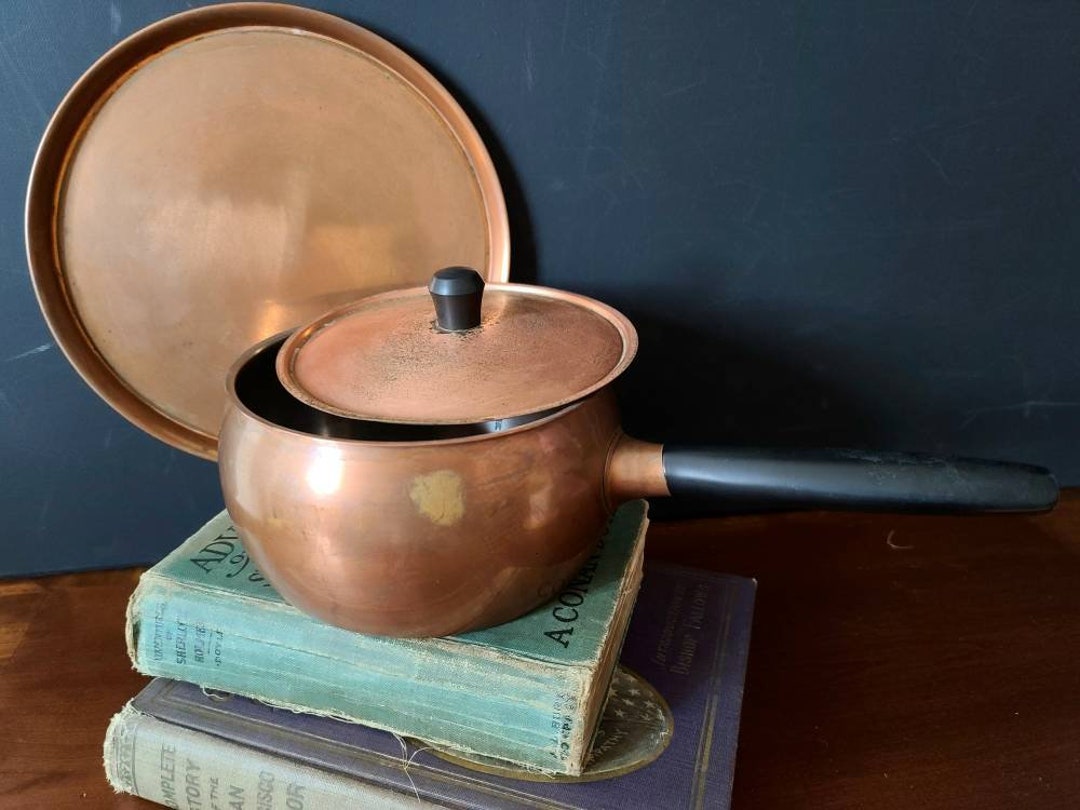 Mid Century SIGG Switzerland Copper Pot and Platter Danish - Etsy