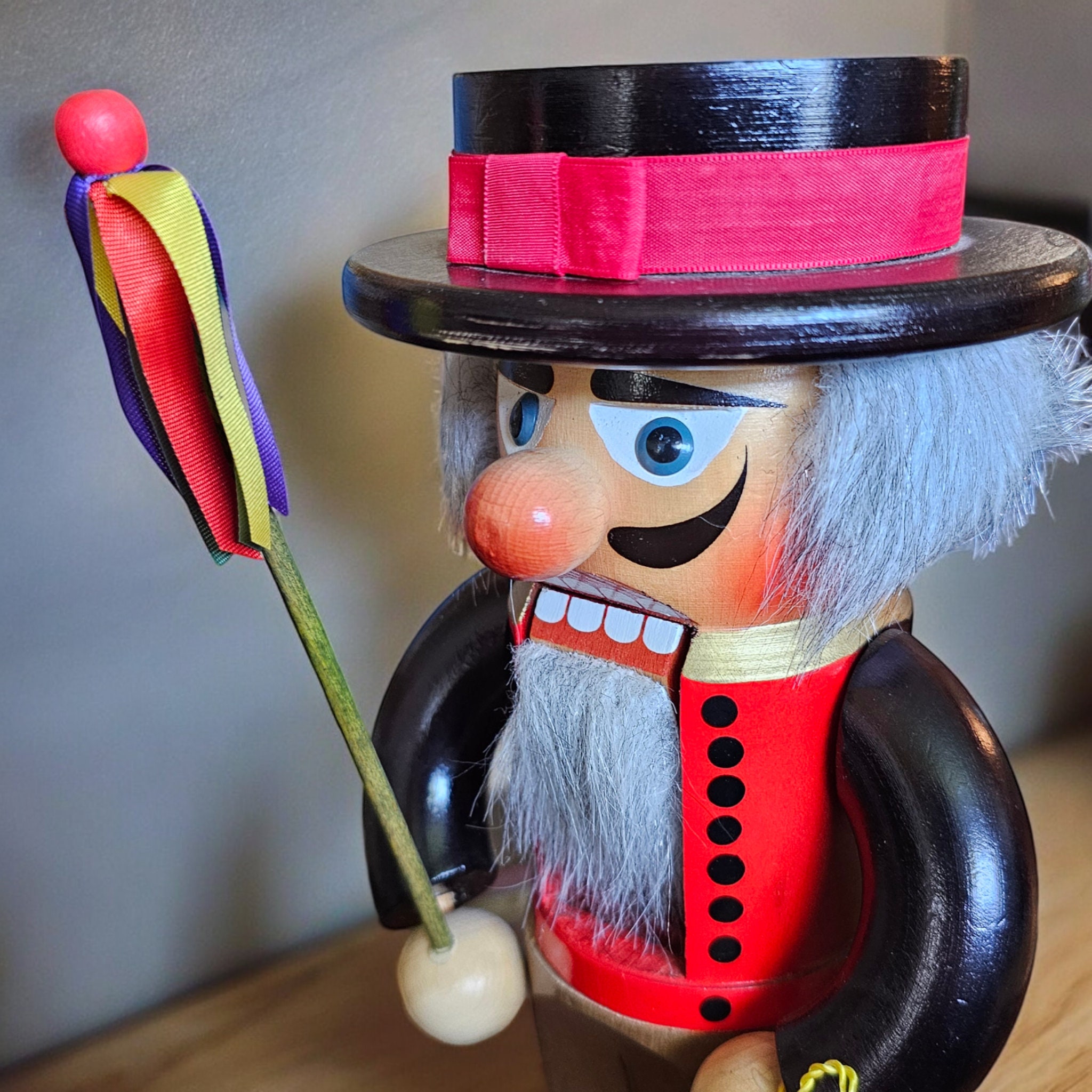 Steinbach Wood Nutcracker Cuckoo Clock Black Forester Made in West ...