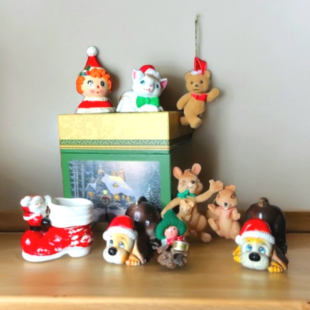 Instant Vintage Christmas Collection! Box Stuffed With Fun Christmas ...