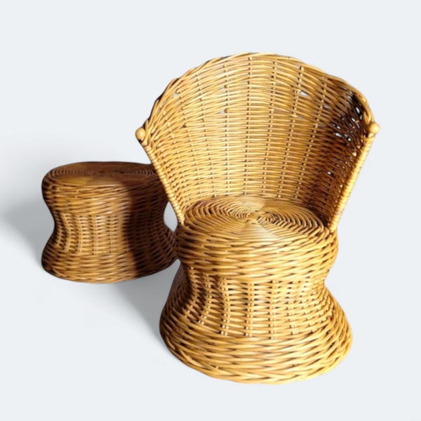 Basket Chair - Etsy