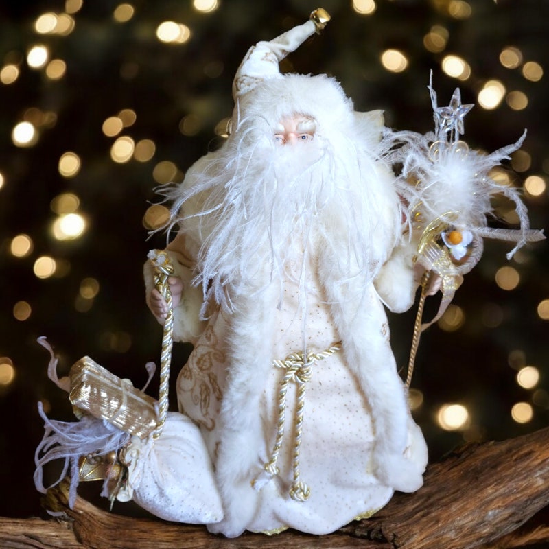 Santa Tree Topper - Etsy