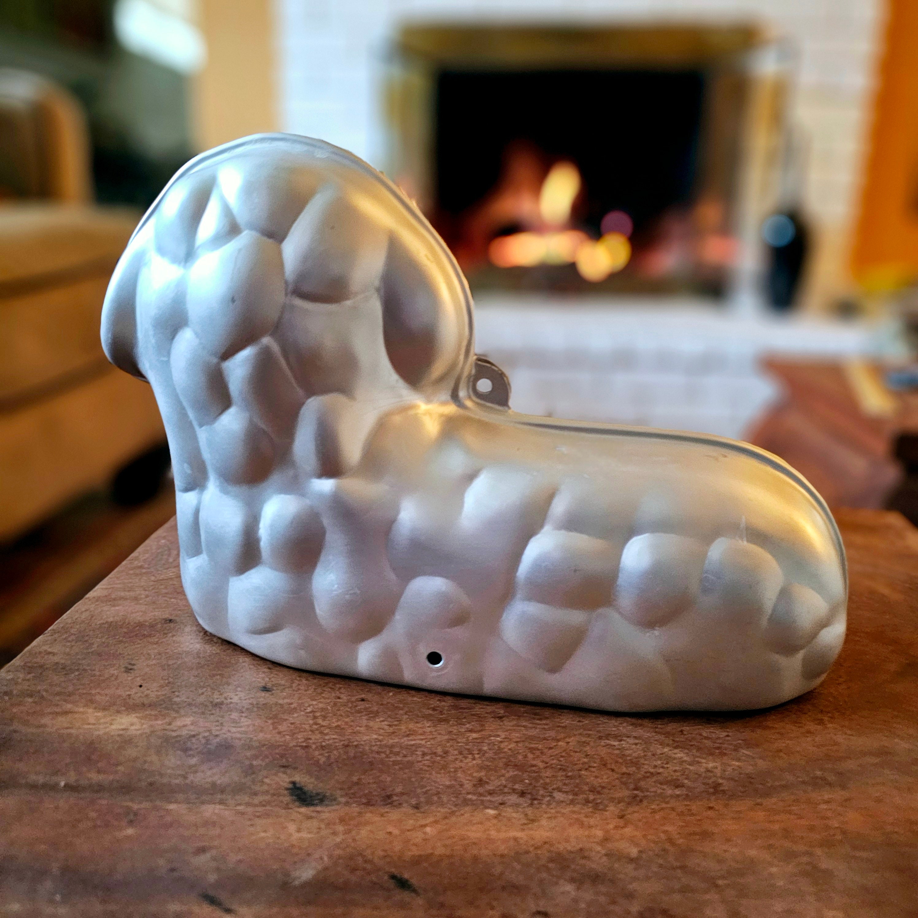 90s Stand up Lamb Cake Mold Wilton 3D Aluminum Easter Cake Spring ...