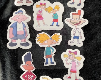 Hey Arnold Stickers - Etsy
