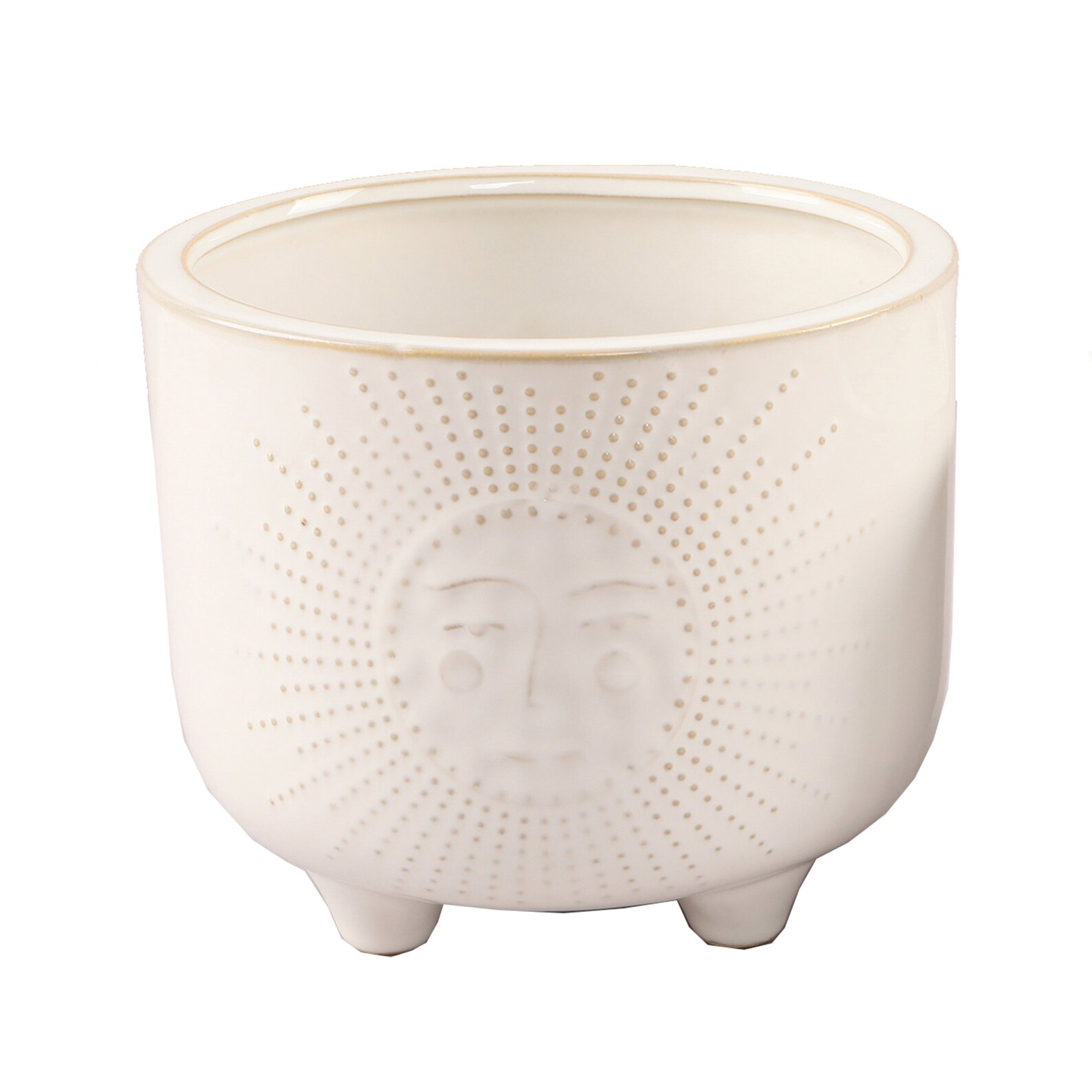 Sunny Ceramic Footed Planter - Etsy