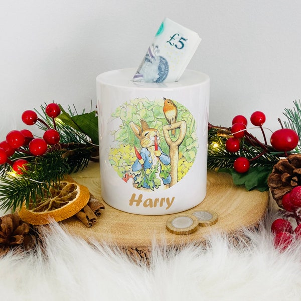 Peter Rabbit Money Box - Etsy UK