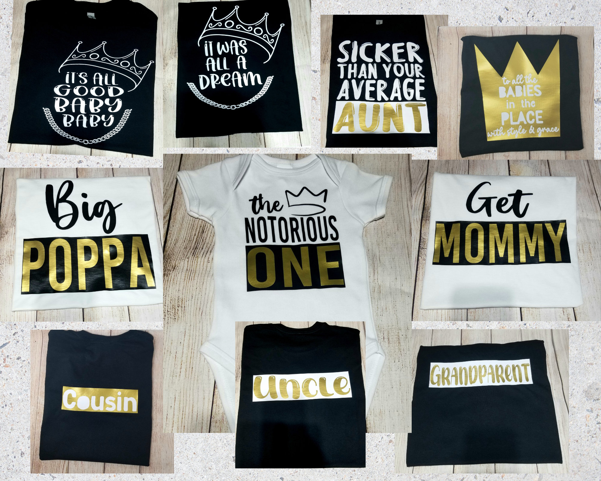 Notorious One Family Birthday Shirts, Family Birthday Shirts, 1st ...