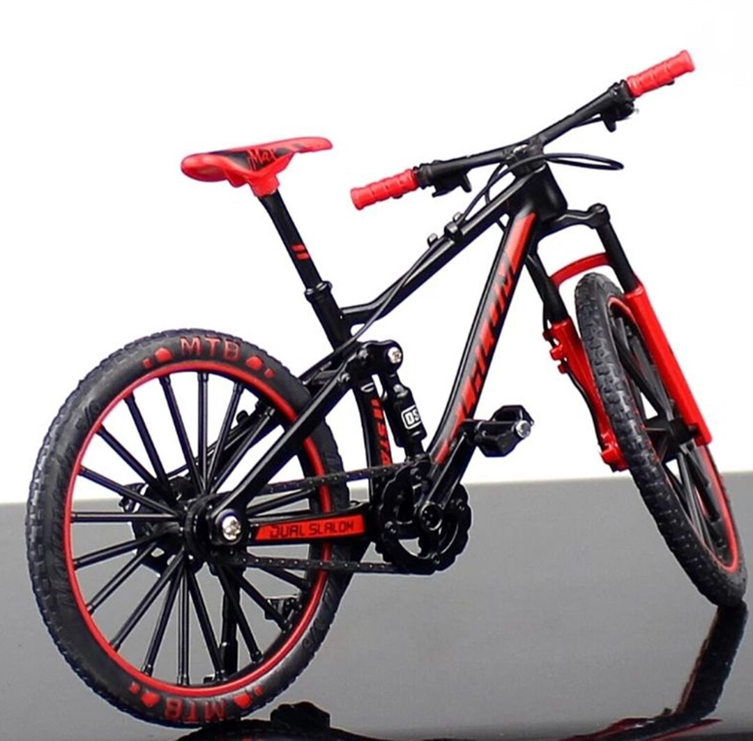 Die Cast Bike 1:10 New in Box Red Color - Etsy