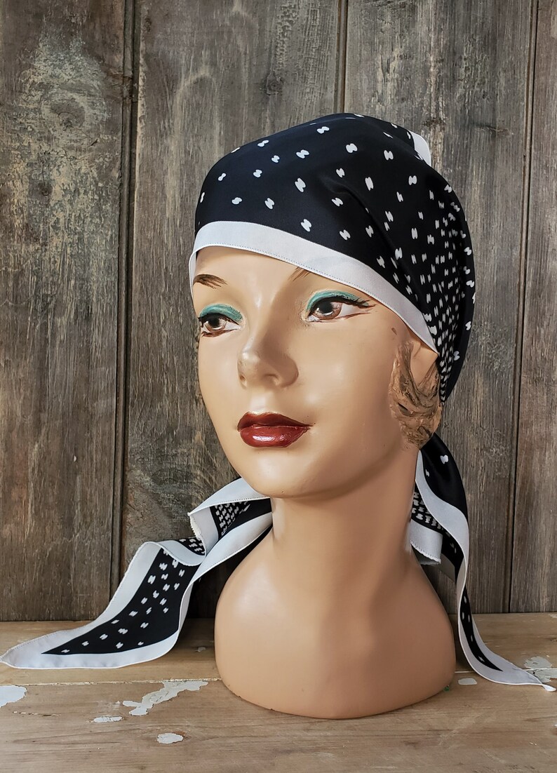 Retro 1960s/70s Milky Way Skinny Scarf by Stefano Guidi - Etsy