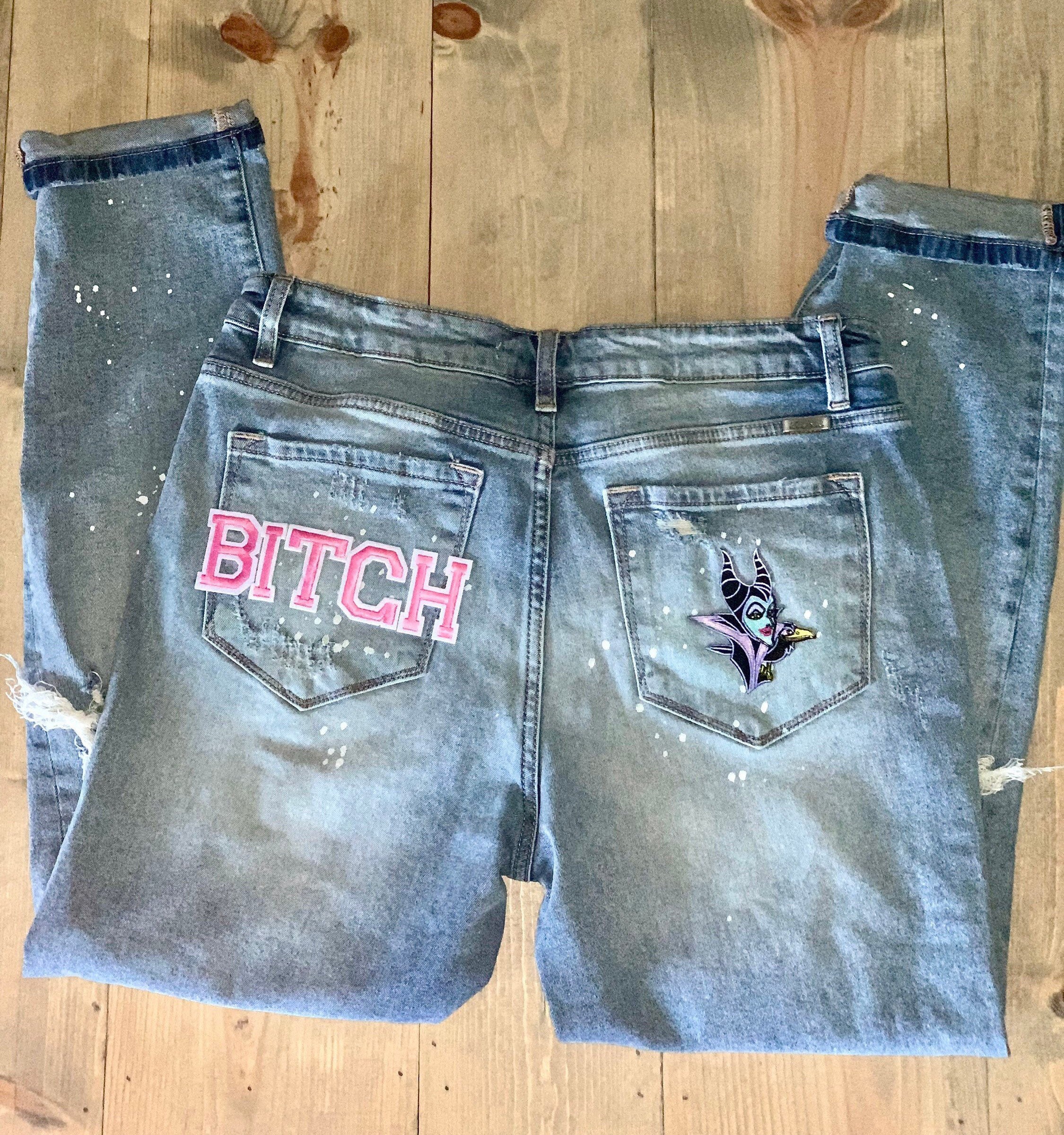 Pure Evil Jeans - Etsy