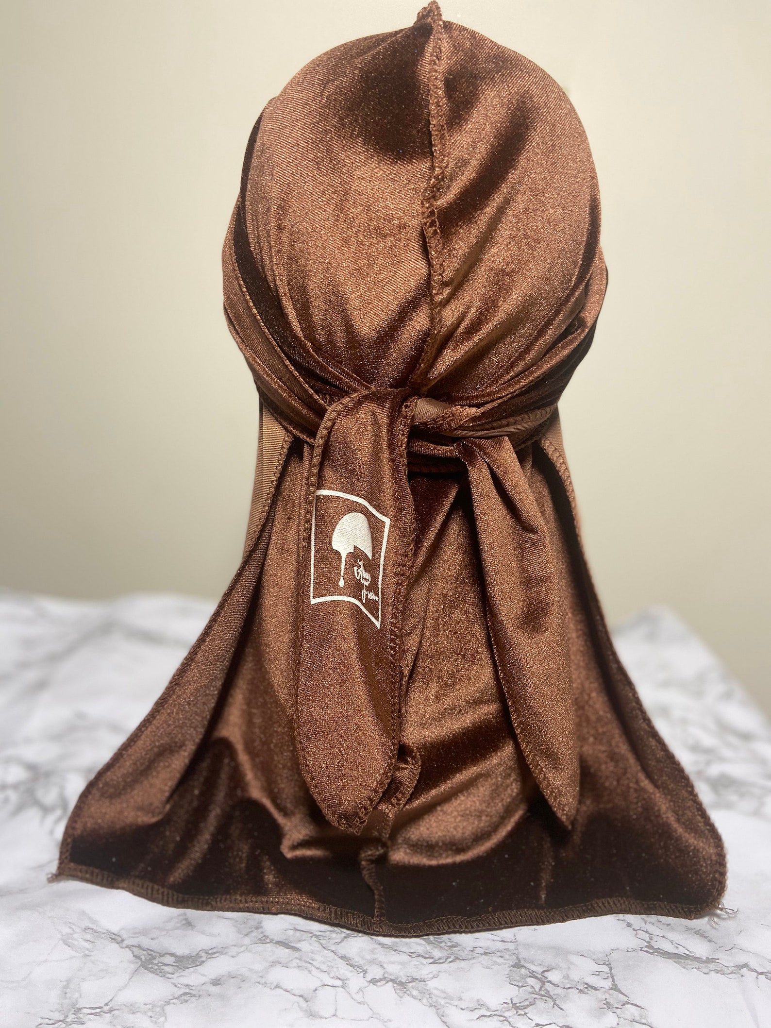 Always Fresh Premium Chocolate Brown Durag - Etsy New Zealand