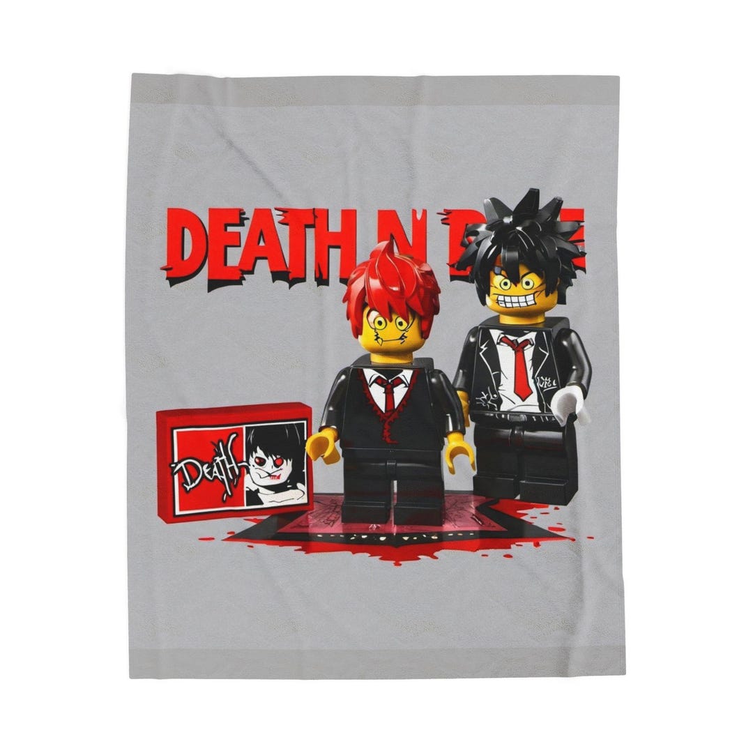 Death Note Lego | Cozy Anime Throw for Home Decor, Gift for Fans, Soft ...