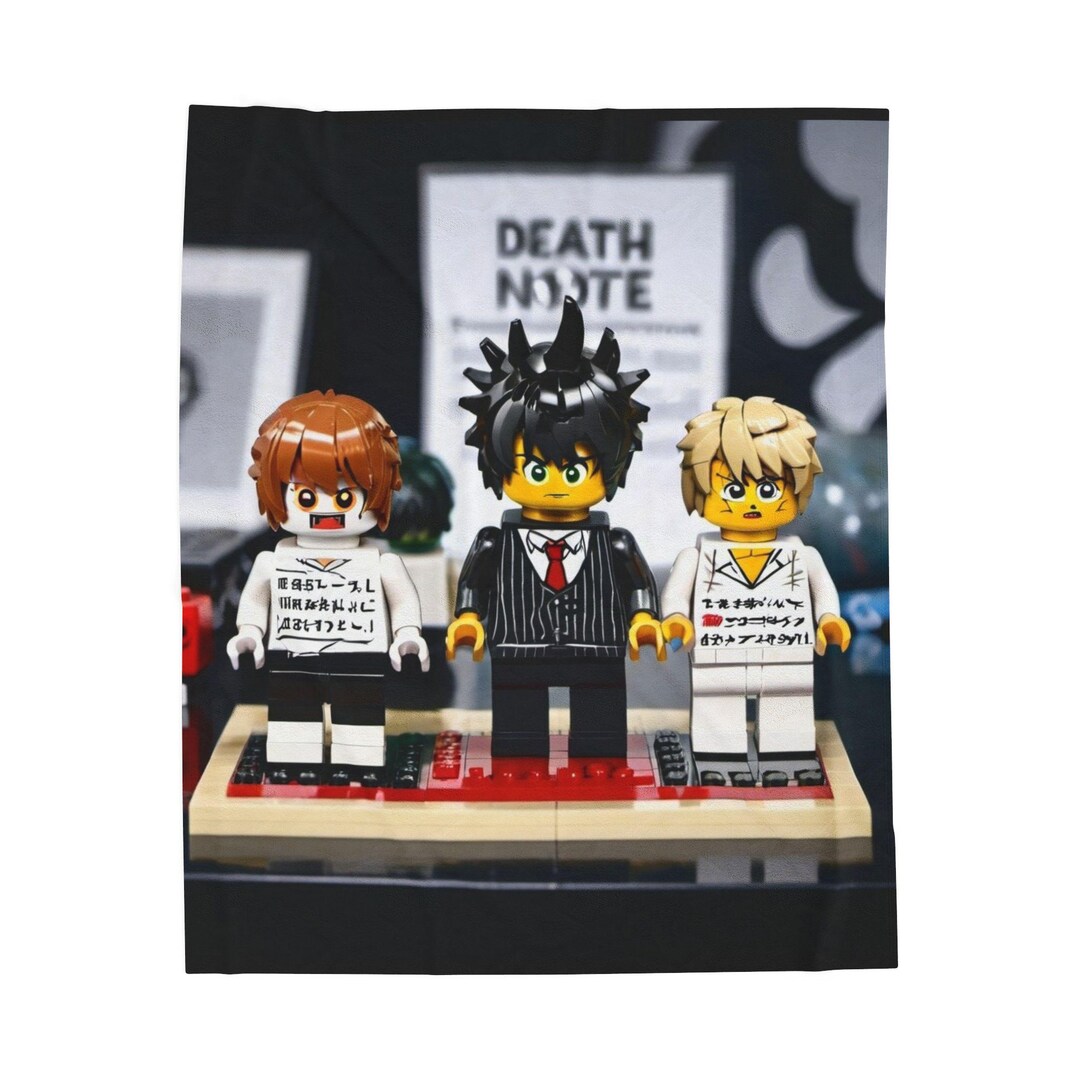 Death Note Lego Throw for Movie Nights, Perfect Gift for Fans, Home ...