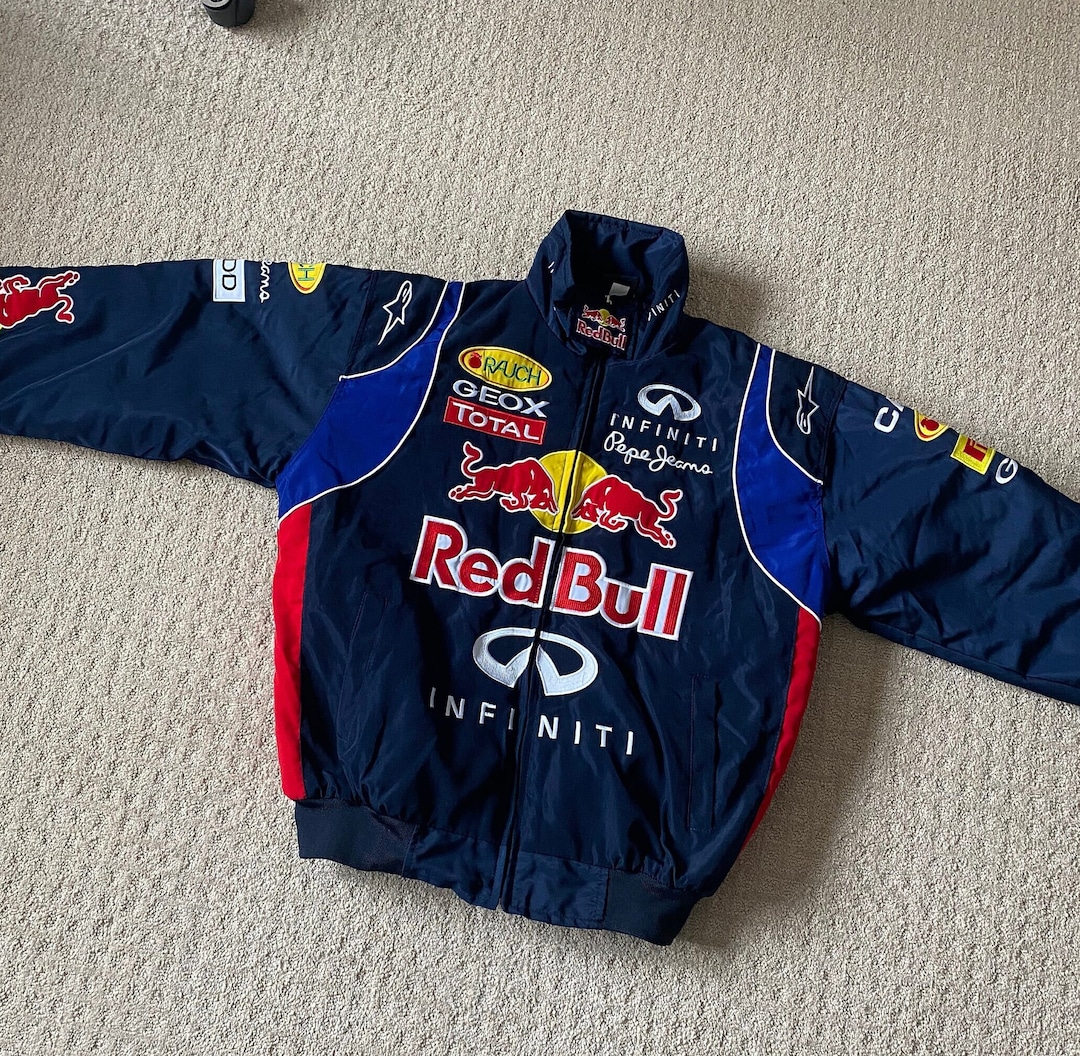 Redbull Formula 1 F1 Bomber Jacket - Etsy