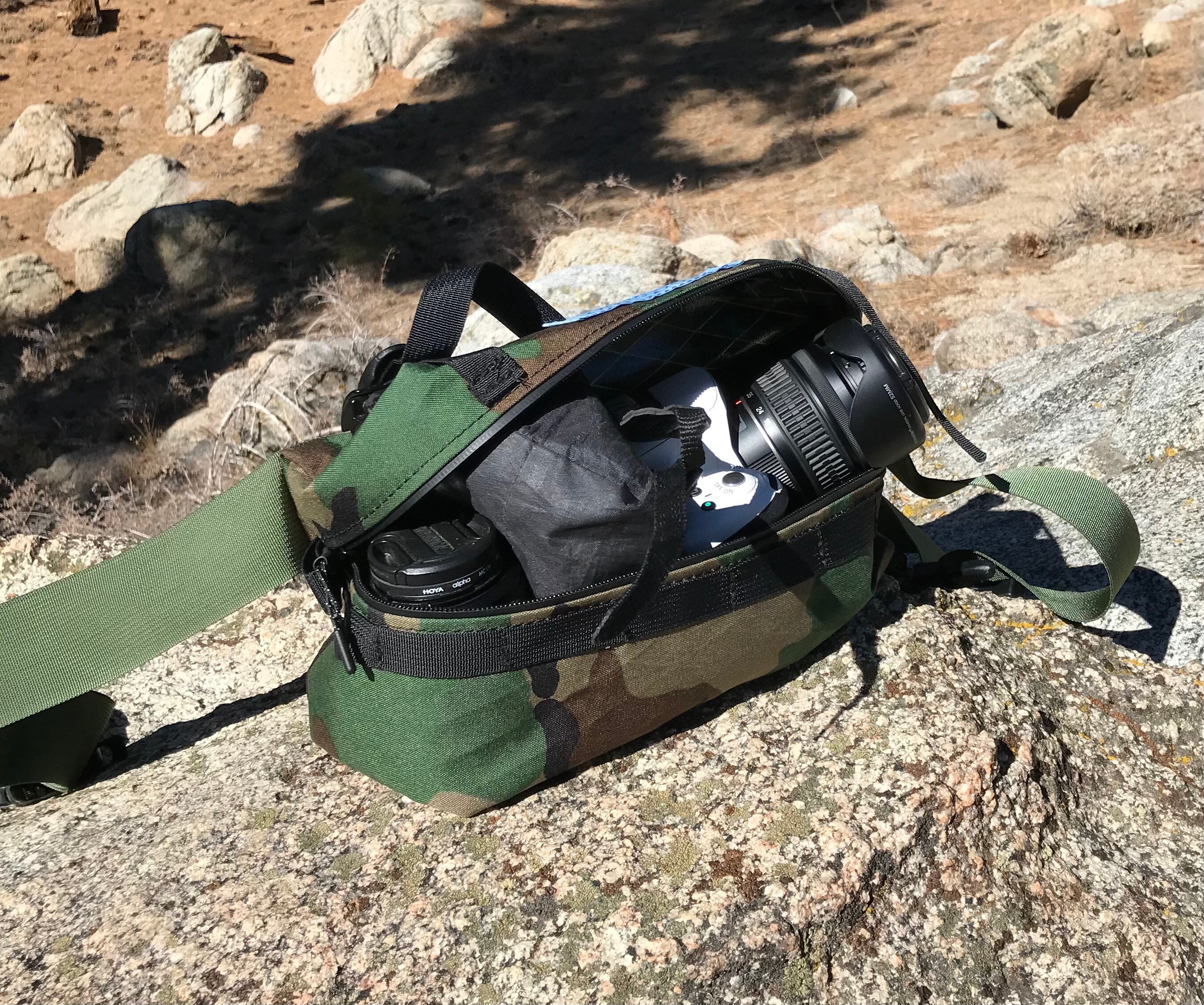 Large Bum Pack in Camo. Same as a Waist Pack, Fanny Pack, or Lumbar ...