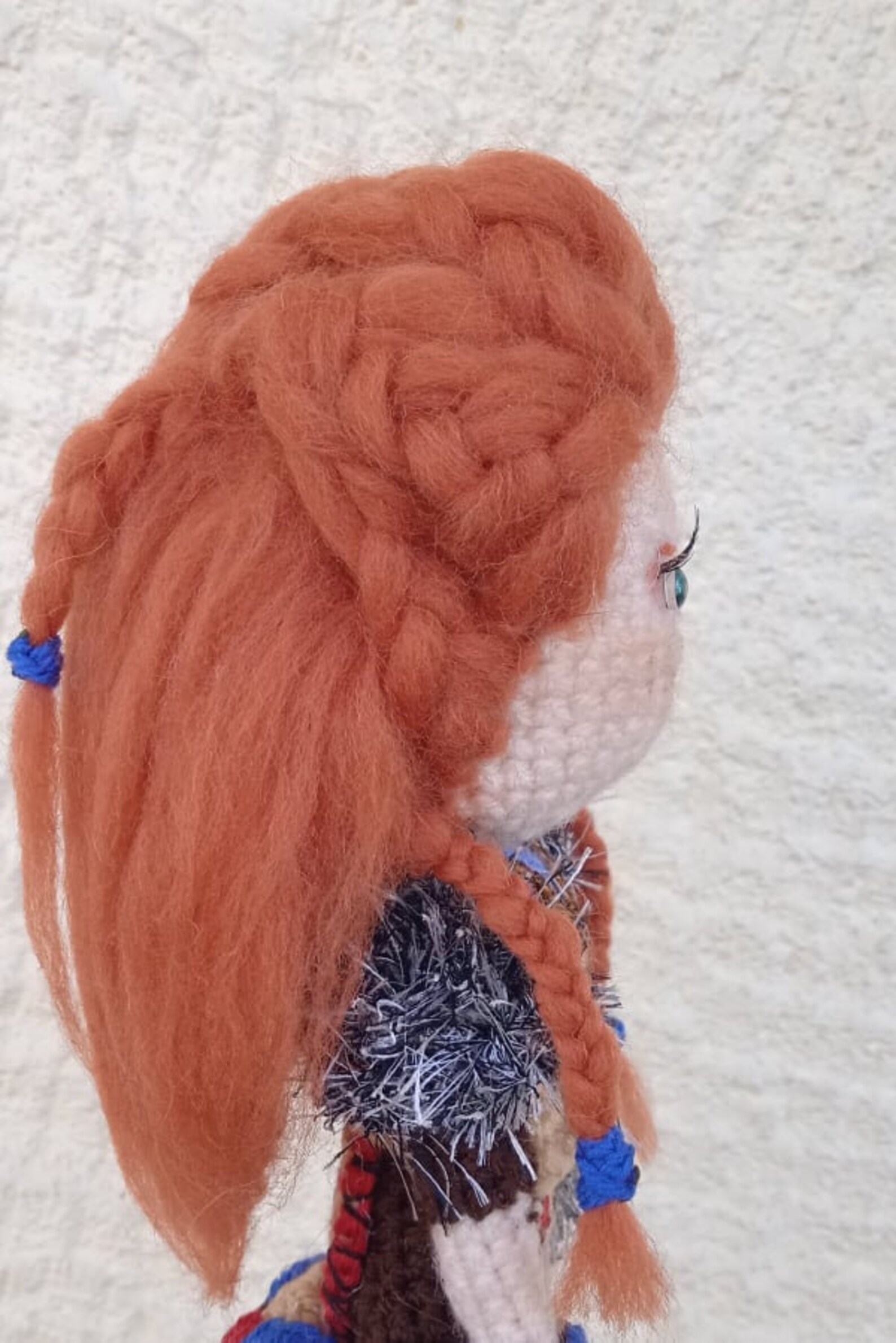 Aloy Horizon Zero Dawn Inspired Handmade Crochet Amigurumi Figure Doll ...