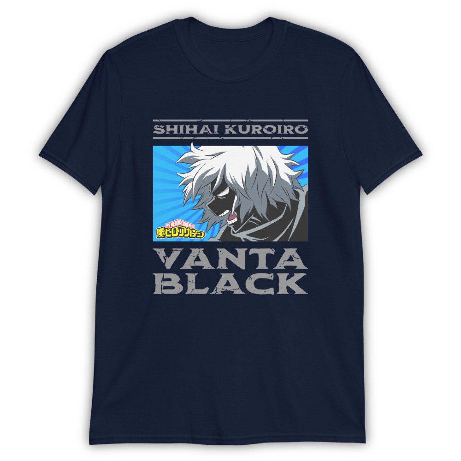 Vantablack My Hero Academia Shirt Boku No Hero Academia Top | Etsy