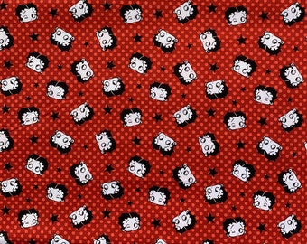 Betty Boop Fabric - Etsy