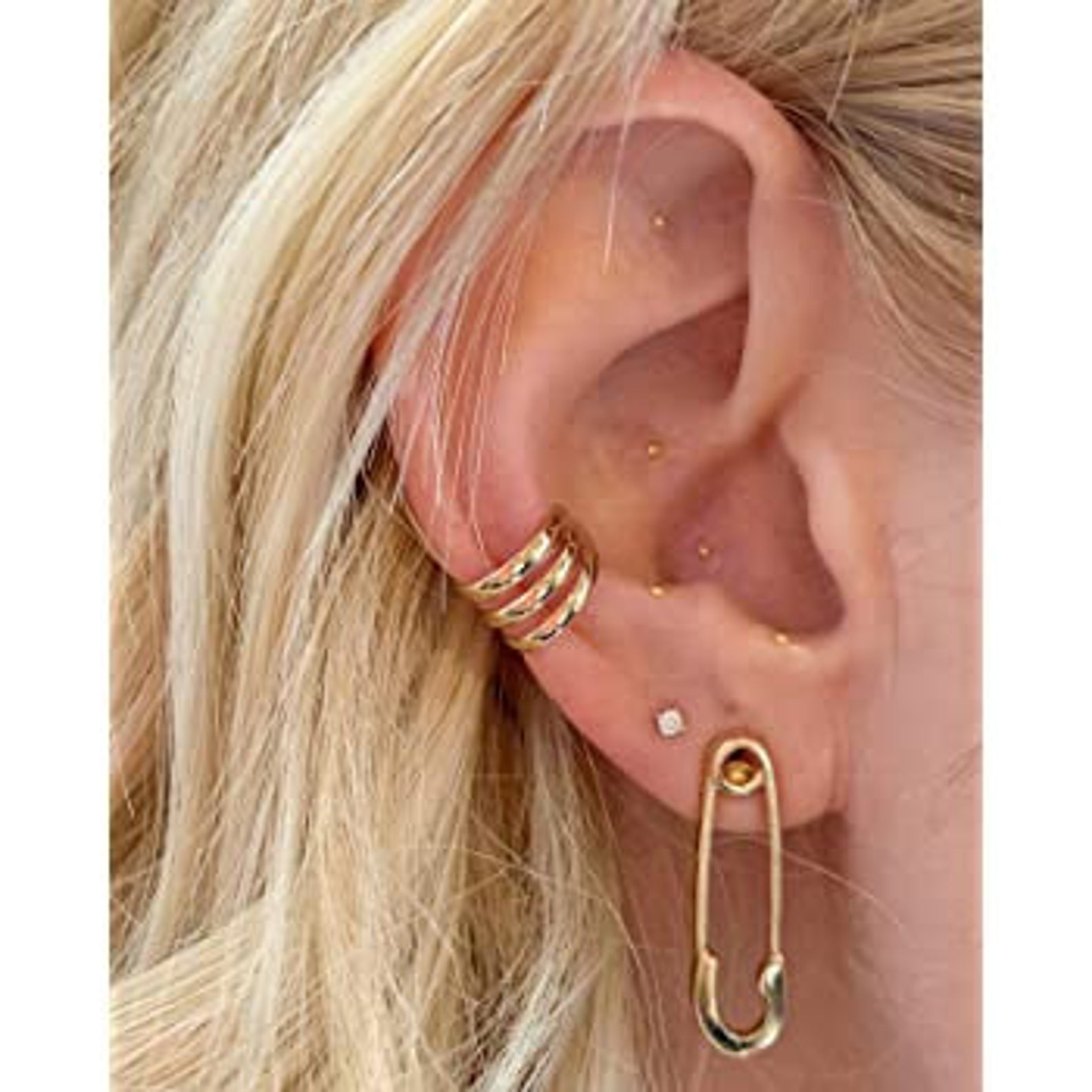 Ear Seeds 24K Gold 20 Pack With Jewelry Pouch Etsy Ear Seeds 24K Gold 20 Pack With Jewelry Pouch Etsy