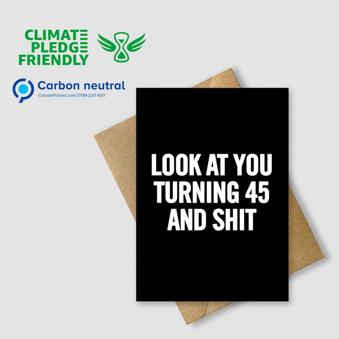 Funny 45th Birthday Card 45th Birthday Card 45th Birthday - Etsy