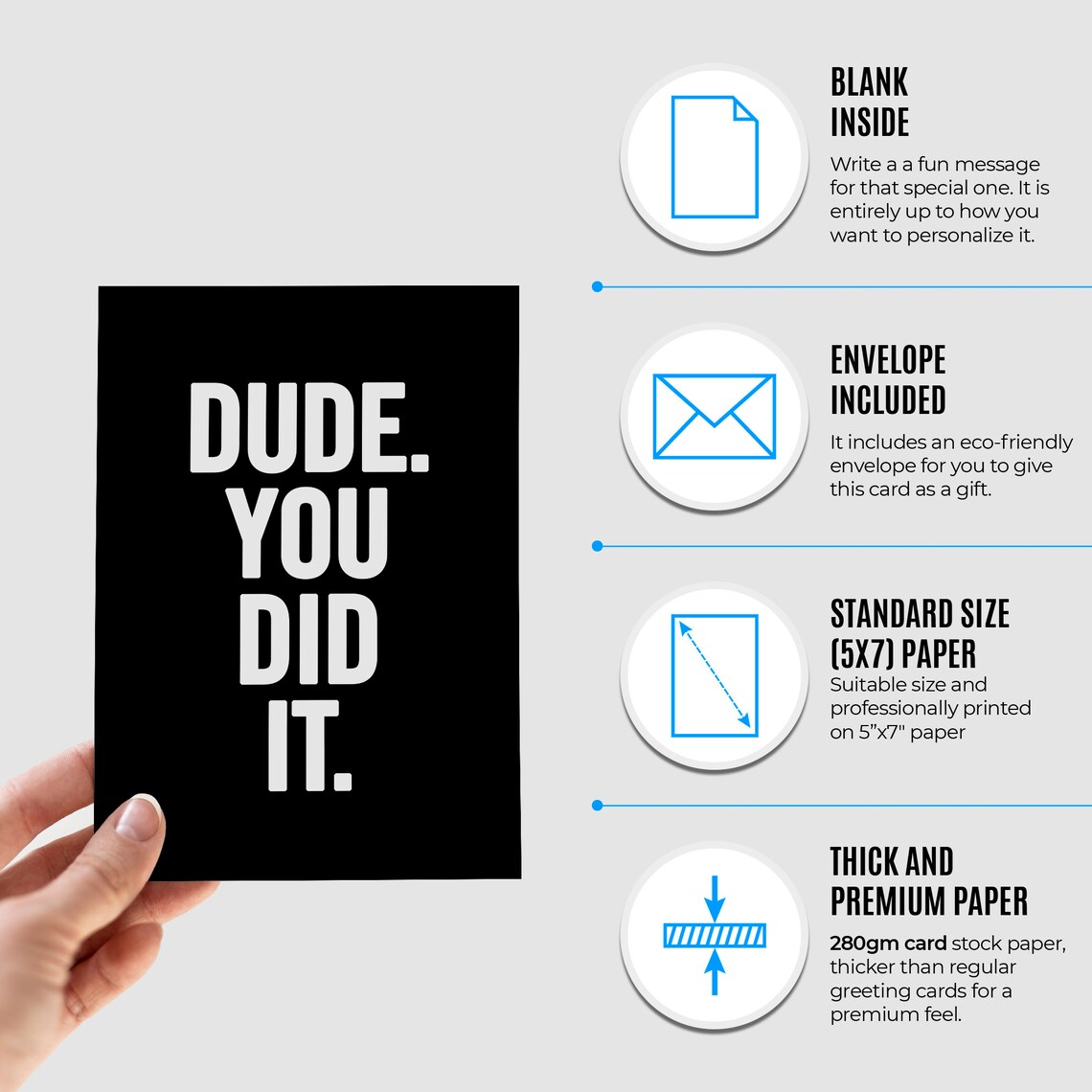 Graduation Card for Him, Funny Graduation Card, High School Graduation ...