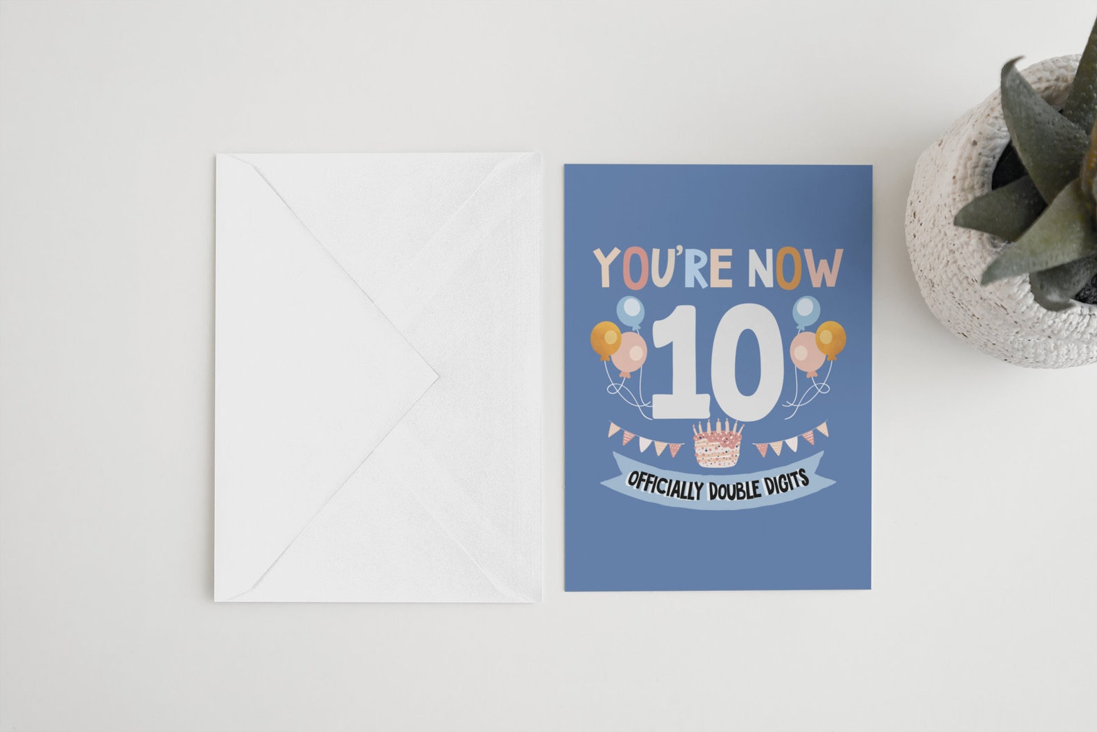 Funny 10th Birthday Card 10th Birthday Card 10th Birthday - Etsy