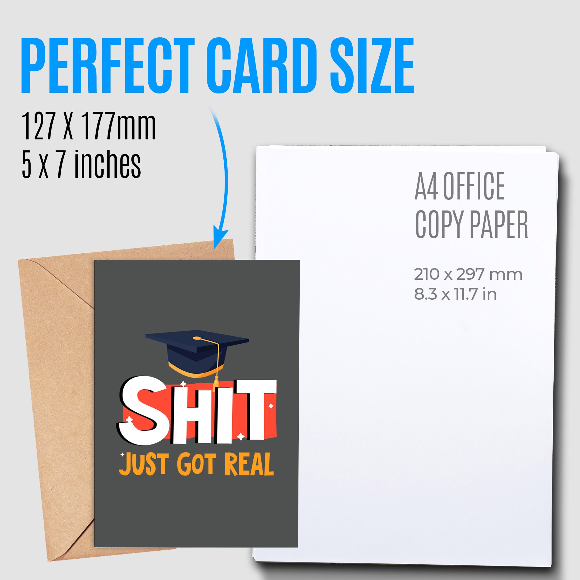 Graduation Card, Funny Graduation Card, High School Graduation, College ...