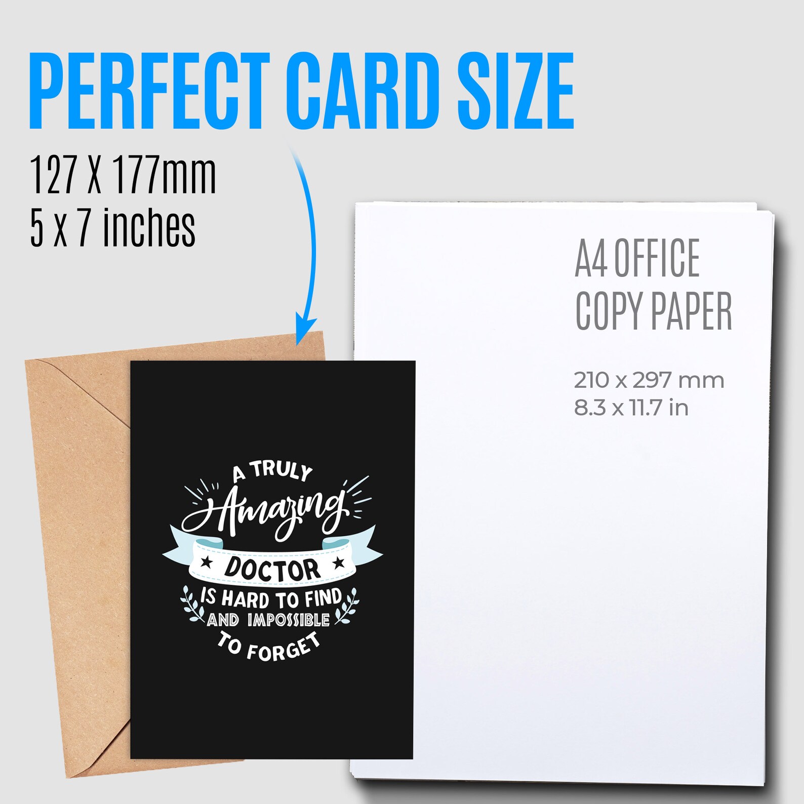 Card for Doctor, Doctor Thank You Card, Doctor Birthday Card, Cute ...