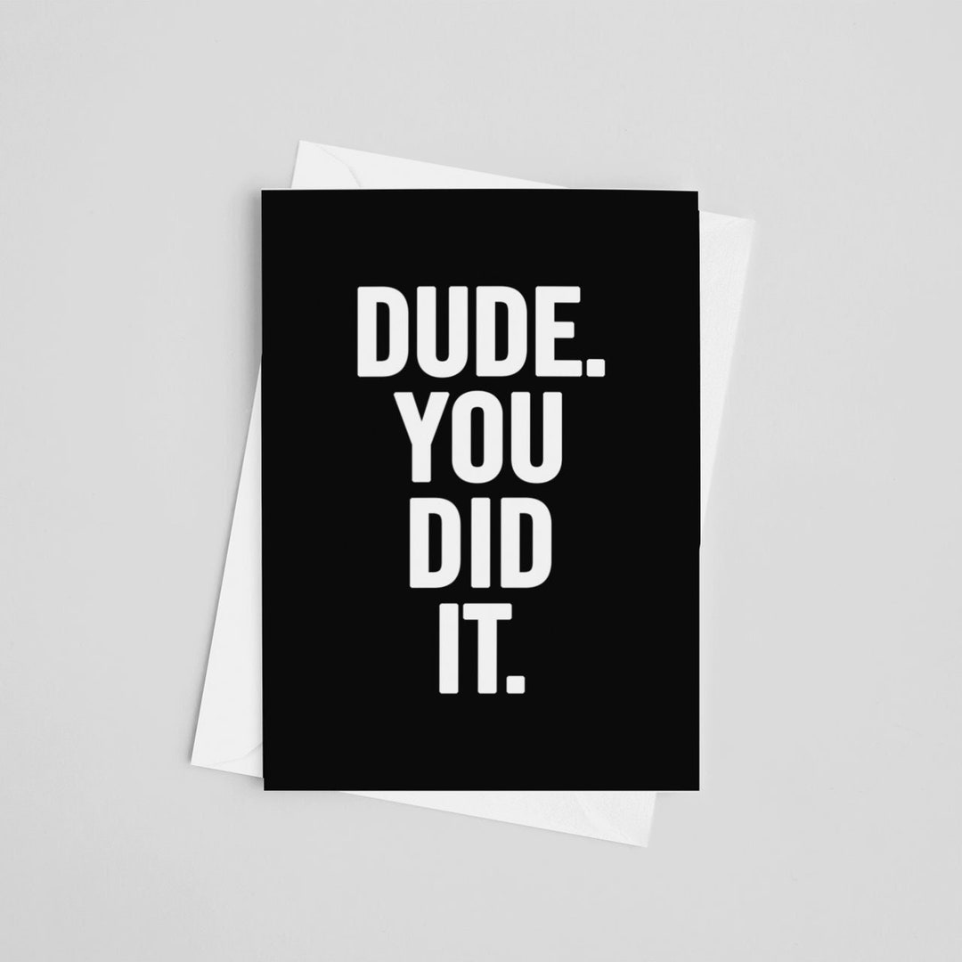 Graduation Card for Him, Funny Graduation Card, High School Graduation ...