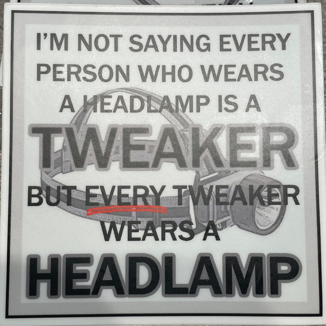 Tweaker Sticker 3 X 3 - Etsy